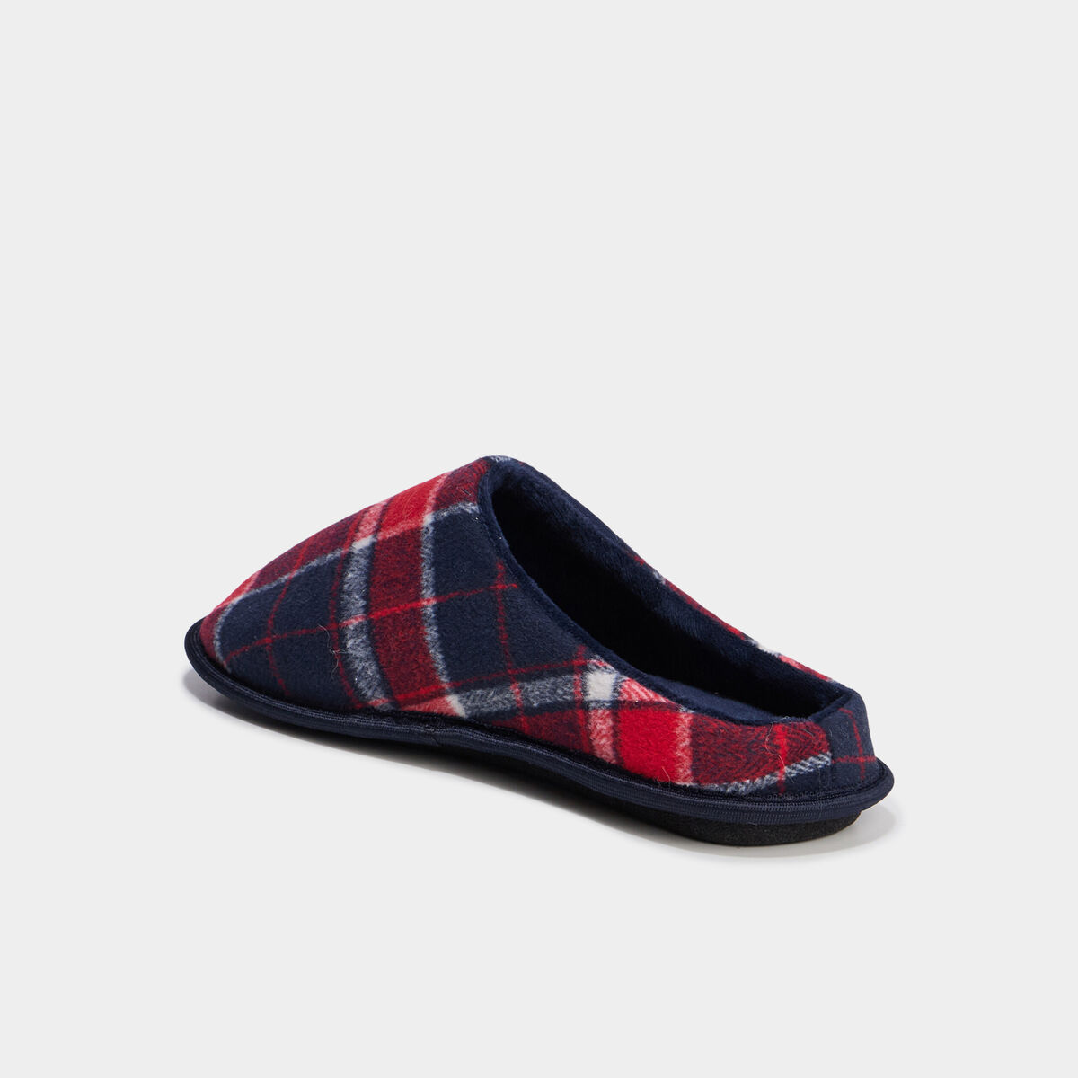 Chaussons mules rouge homme | La Halle