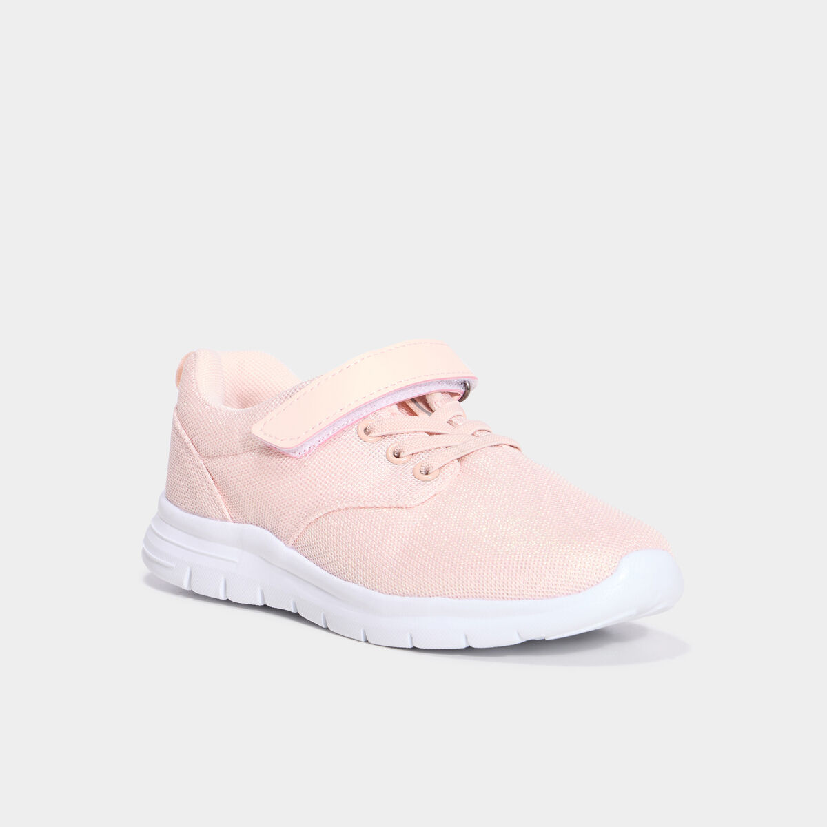 Baskets running semelles flex rose fille | La Halle