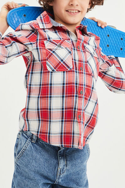 Chemise garçon pas cher : chemises et chemisettes enfant