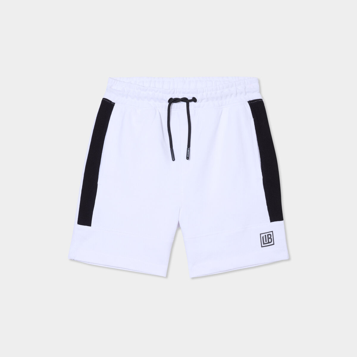Short de jogging regular coton blanc garçon | La Halle