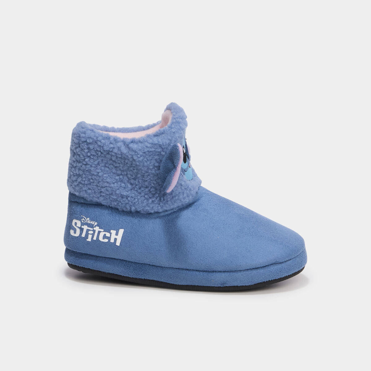Chaussons boots Stitch bleu fille | La Halle