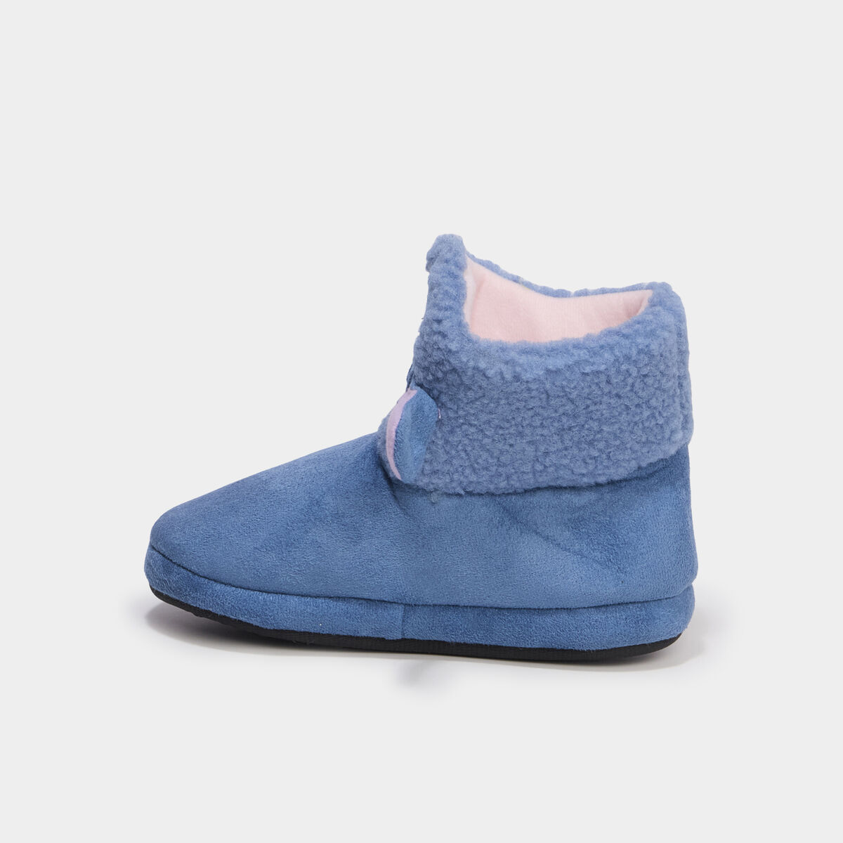 Chaussons boots Stitch bleu fille | La Halle