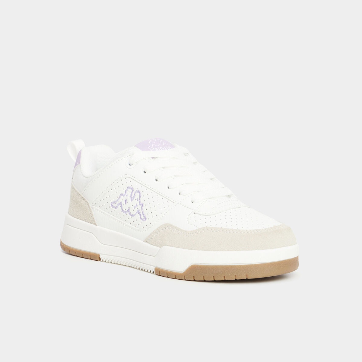 Tennis basses lacets Kappa violet fille | La Halle