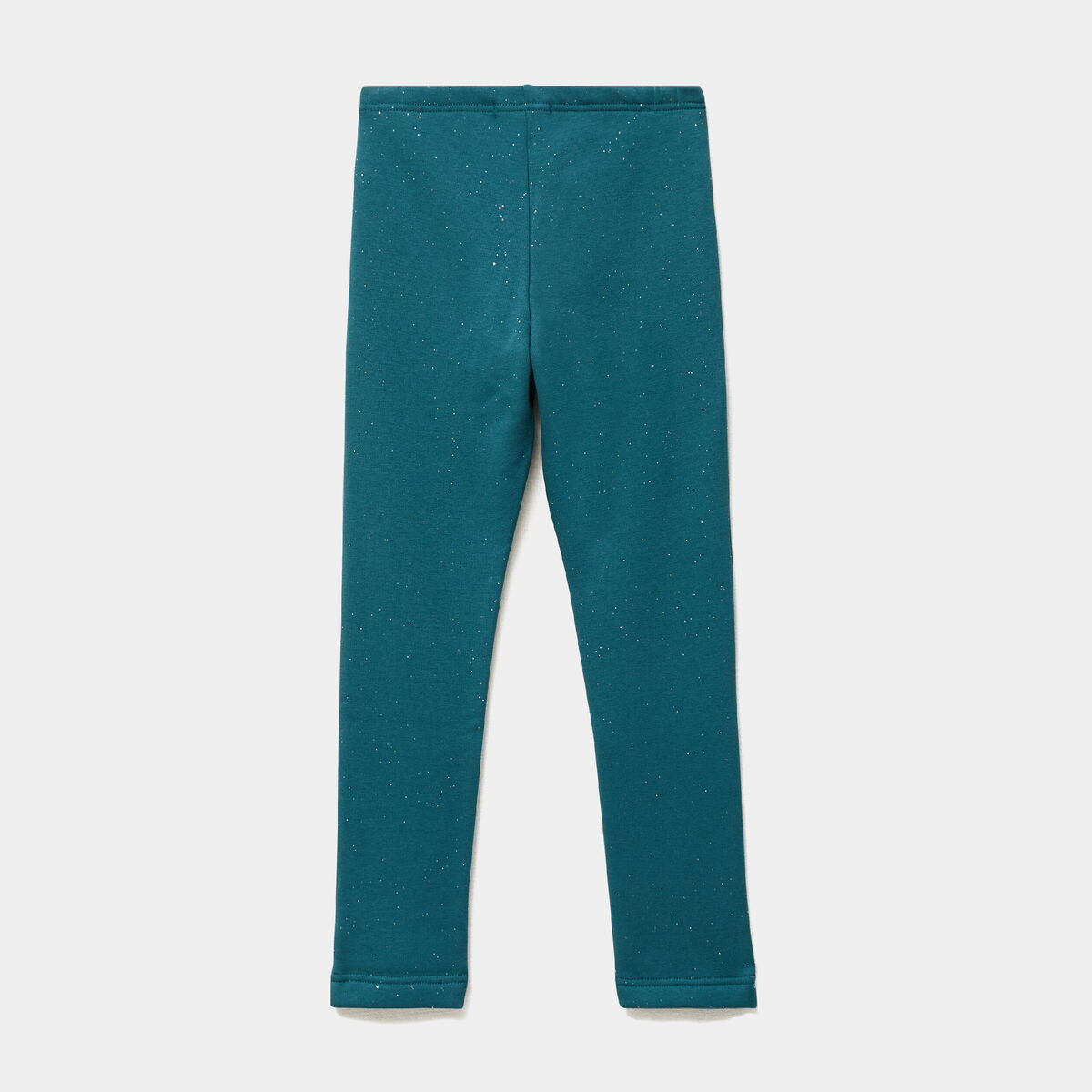 Legging doublé vert canard fille | La Halle
