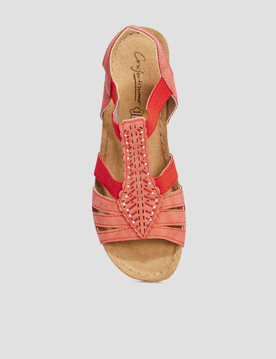 Sandales compensées CONFORTISSIMO femme à petit prix