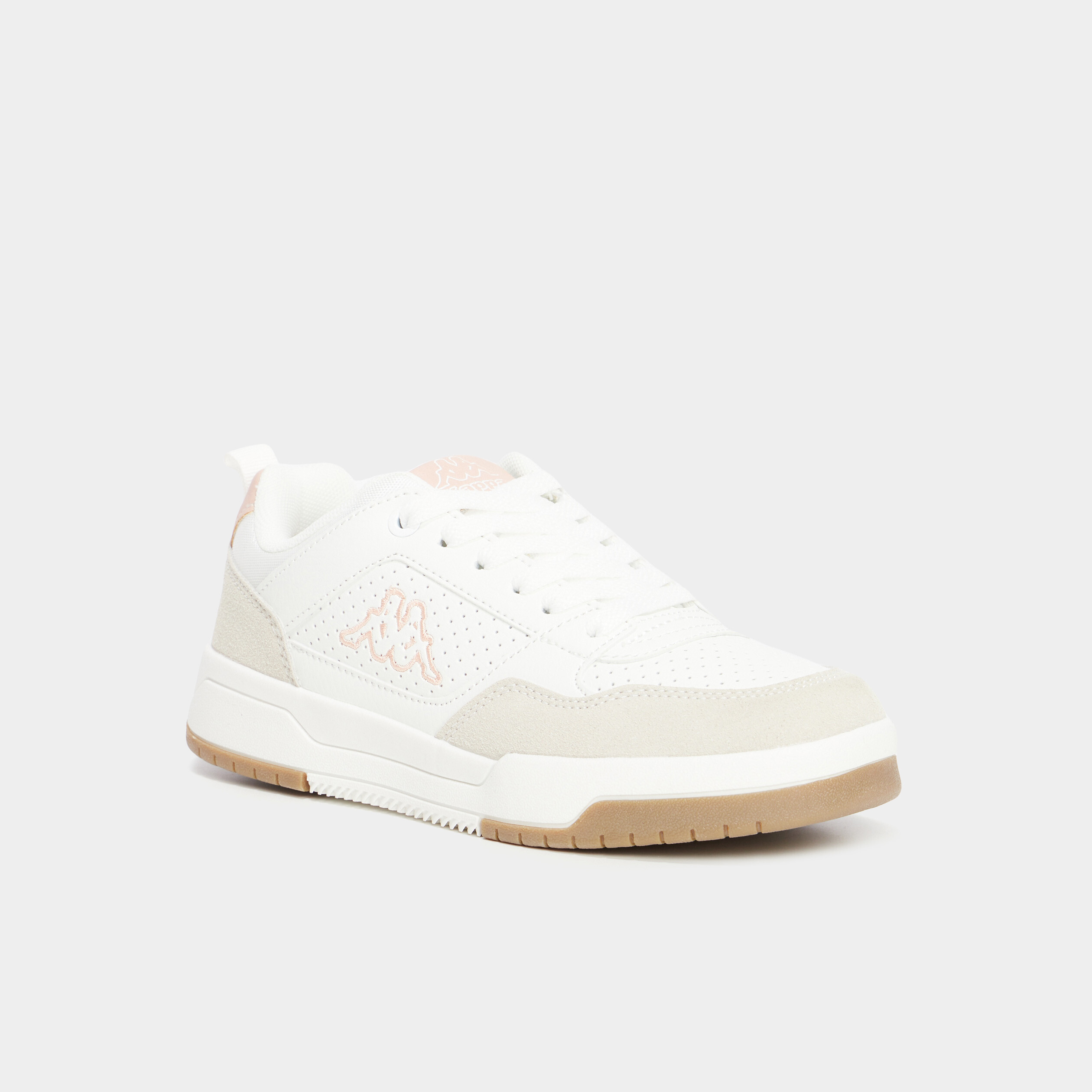 Tennis basses avec lacets Kappa vieux rose femme | La Halle