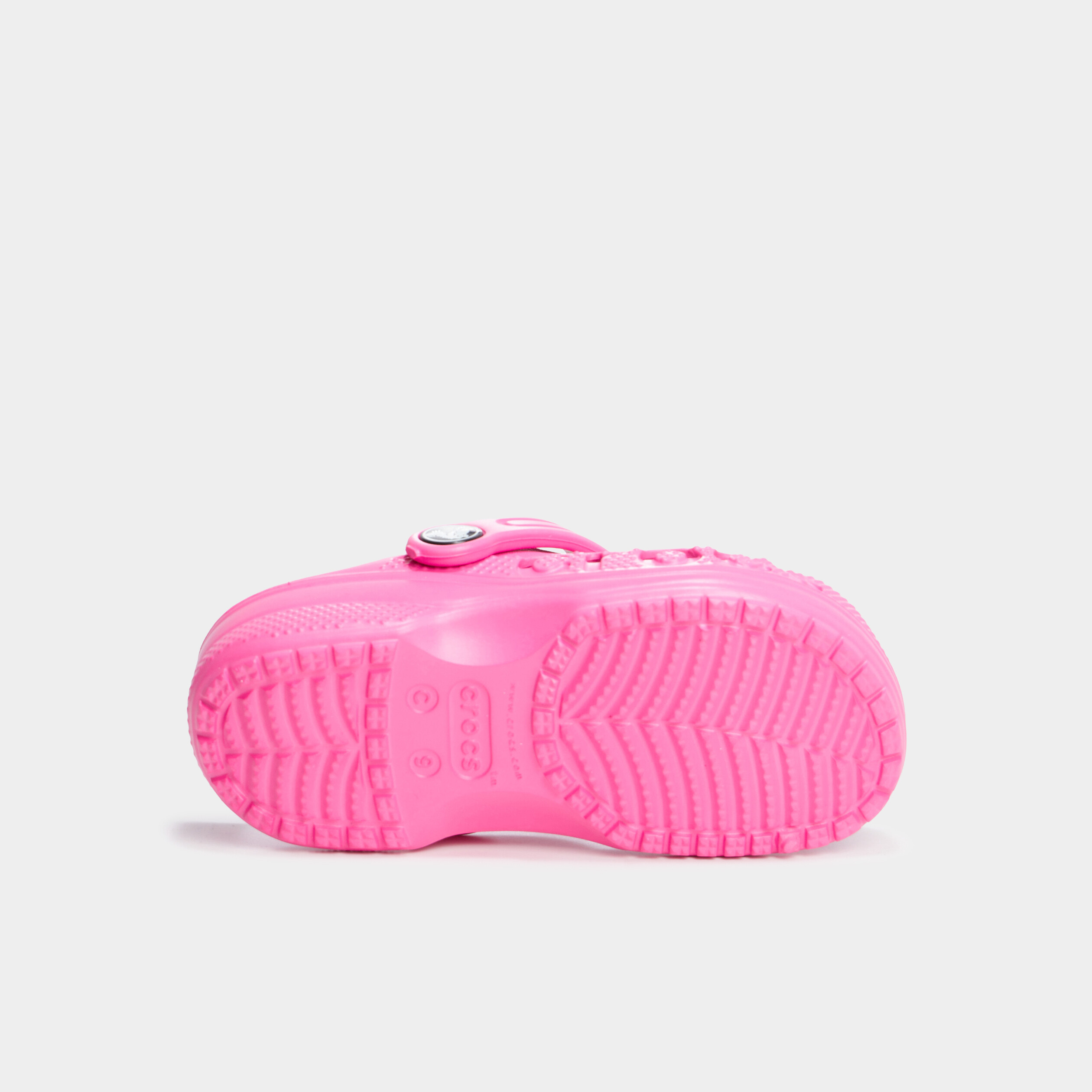 Sabots de plage Crocs rose fluo fille | La Halle