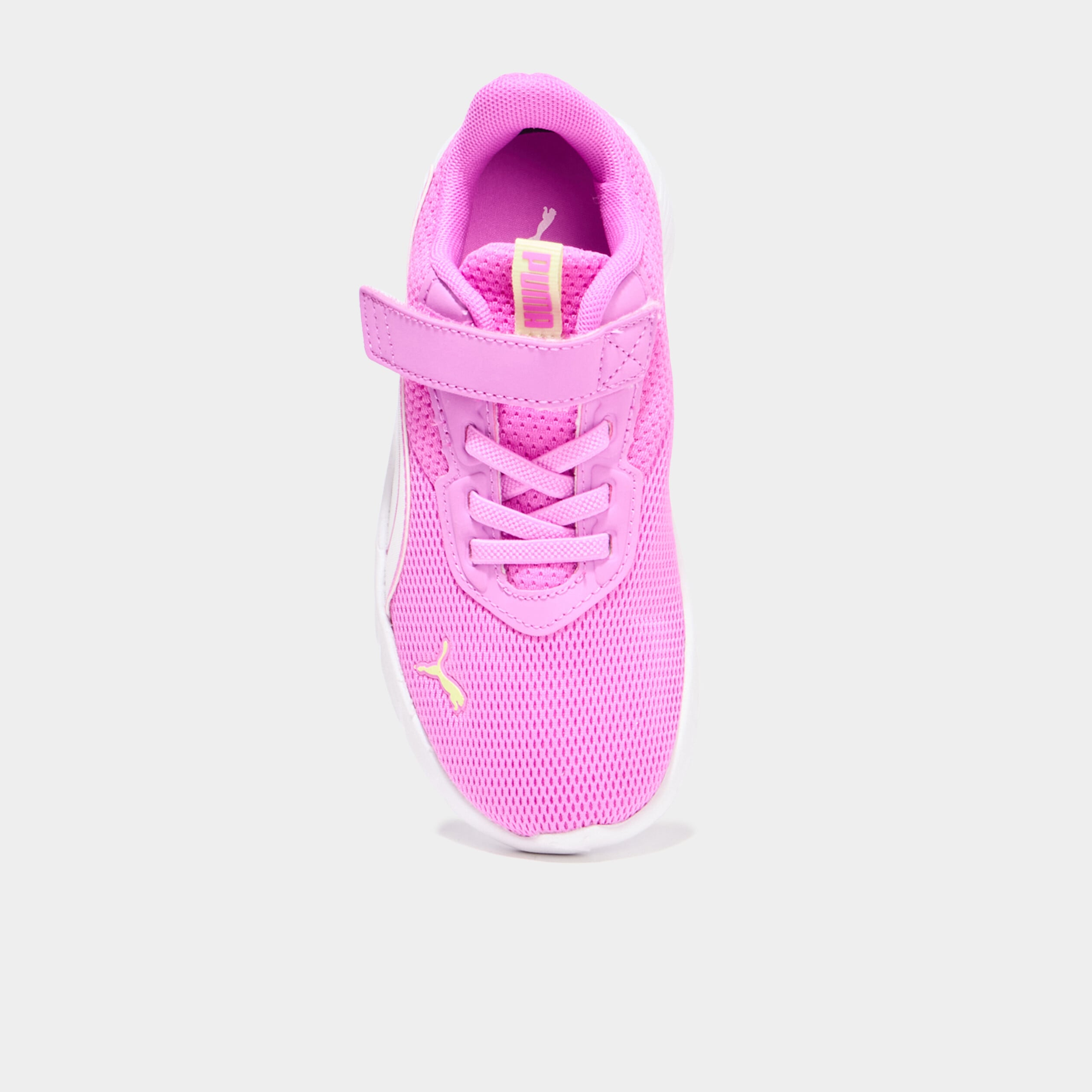 Baskets running scratchs Puma Flexfocus rose framboise fille | La Halle