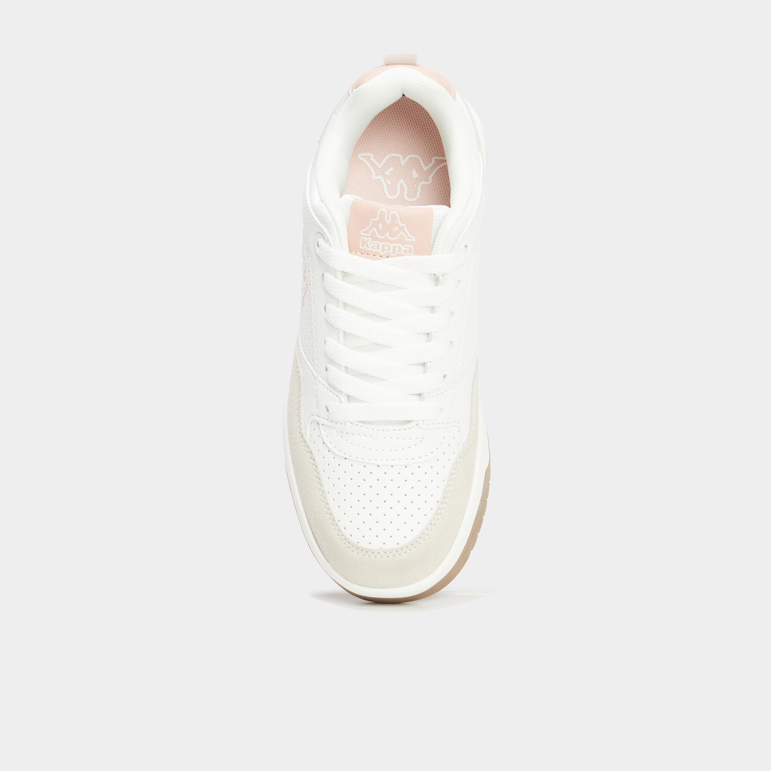 Tennis basses avec lacets Kappa vieux rose femme | La Halle