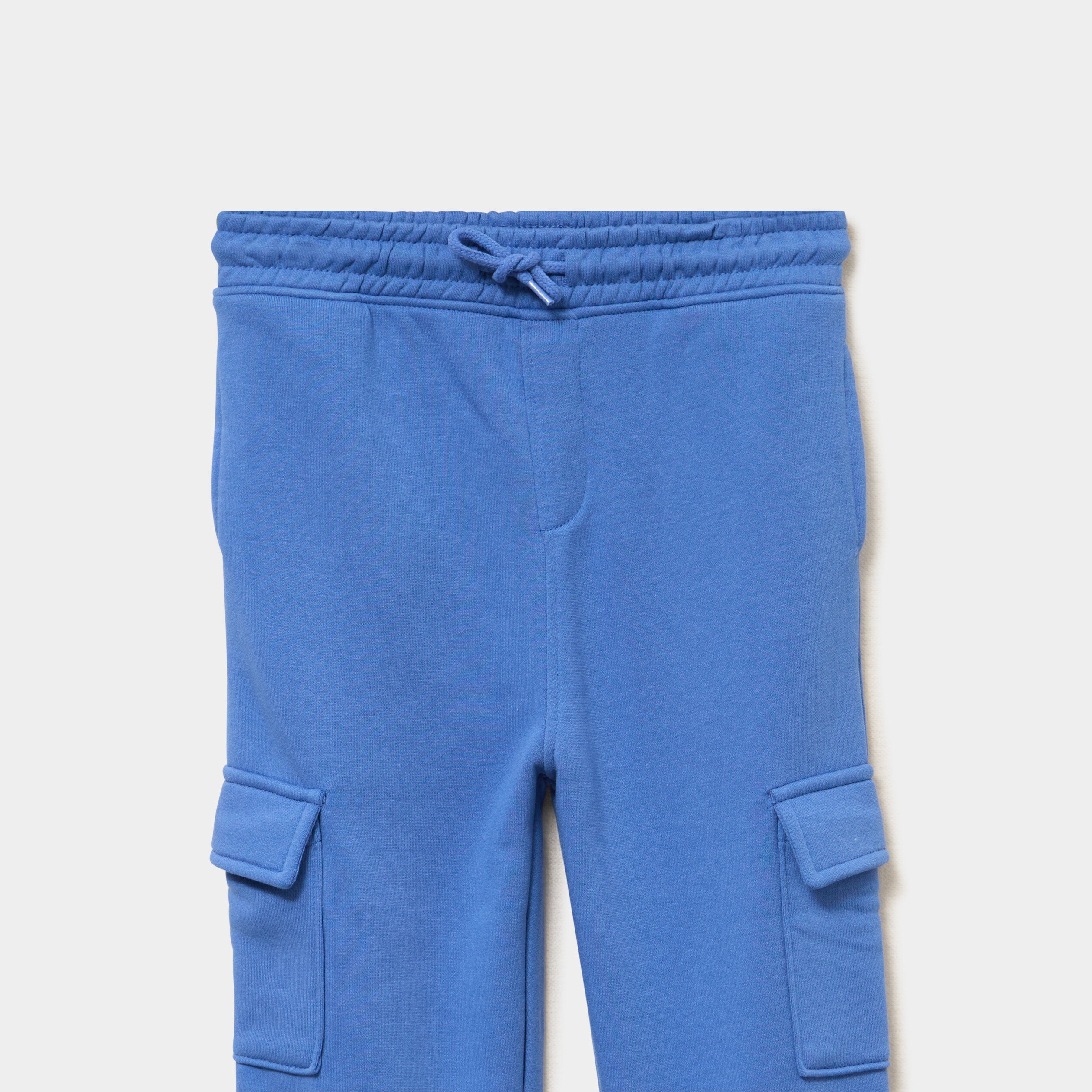Pantalon de jogging cargo bleu foncé garçon | La Halle