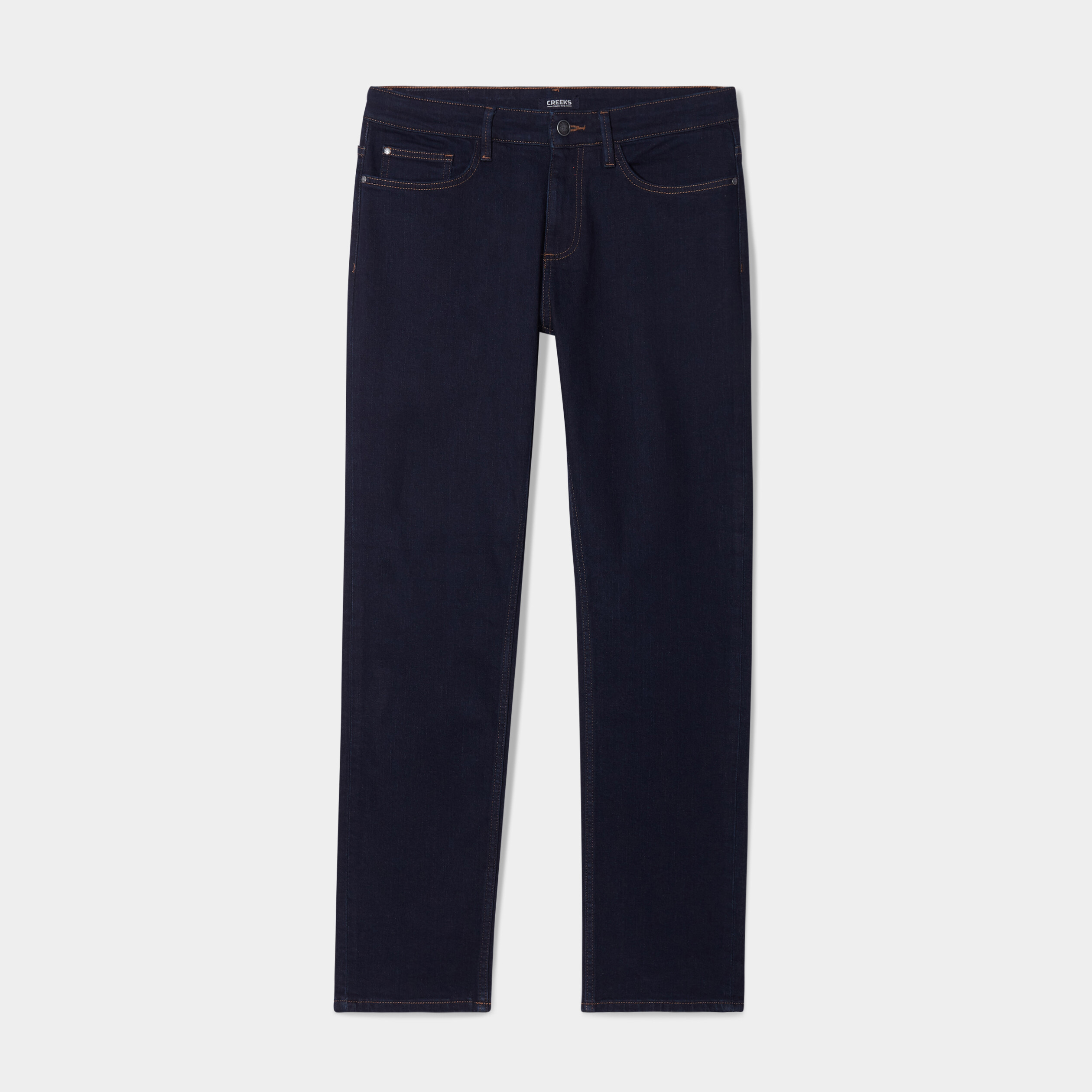 Jeans regular 5 poches denim brut homme | La Halle