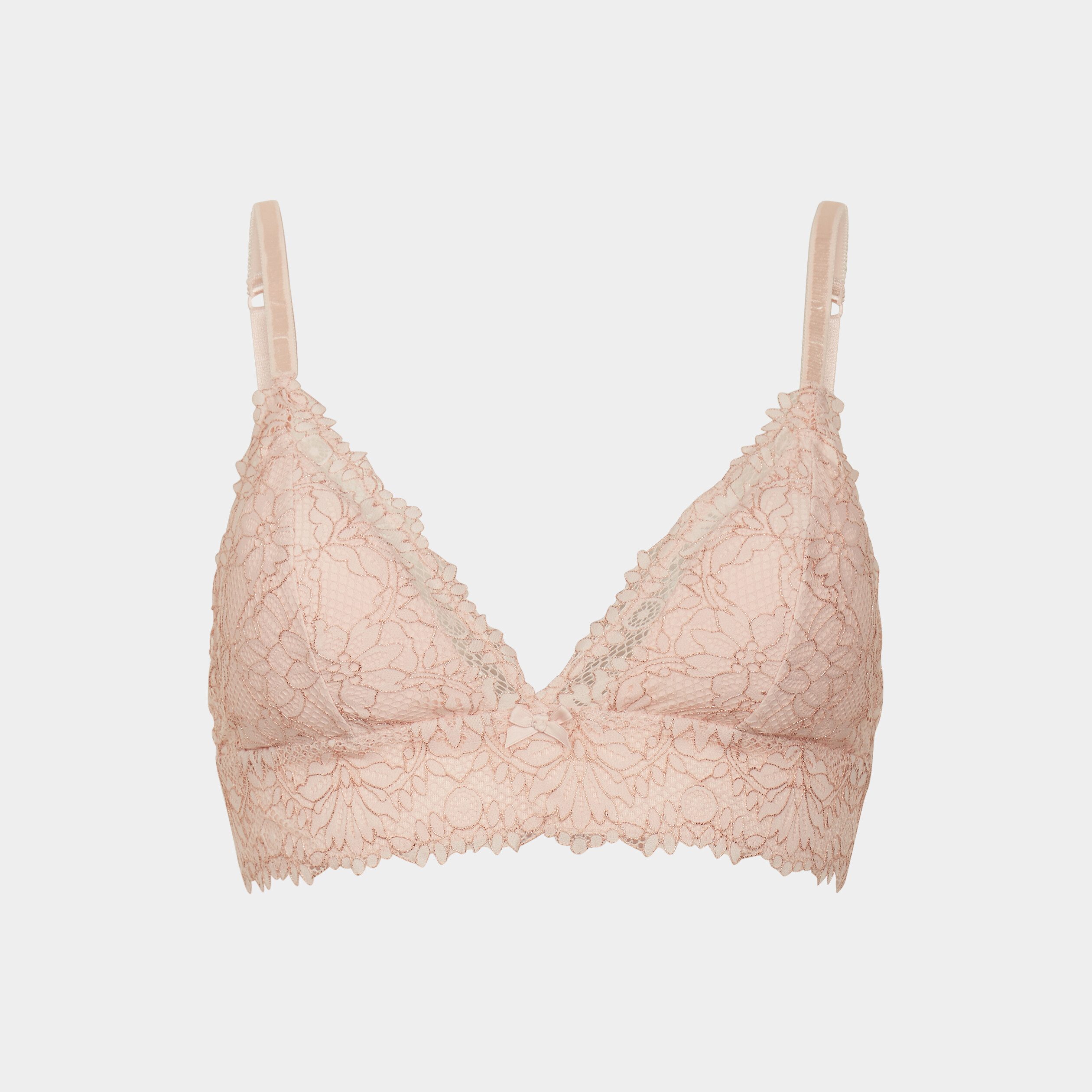 Soutien-gorge triangle paddé rose clair femme | La Halle