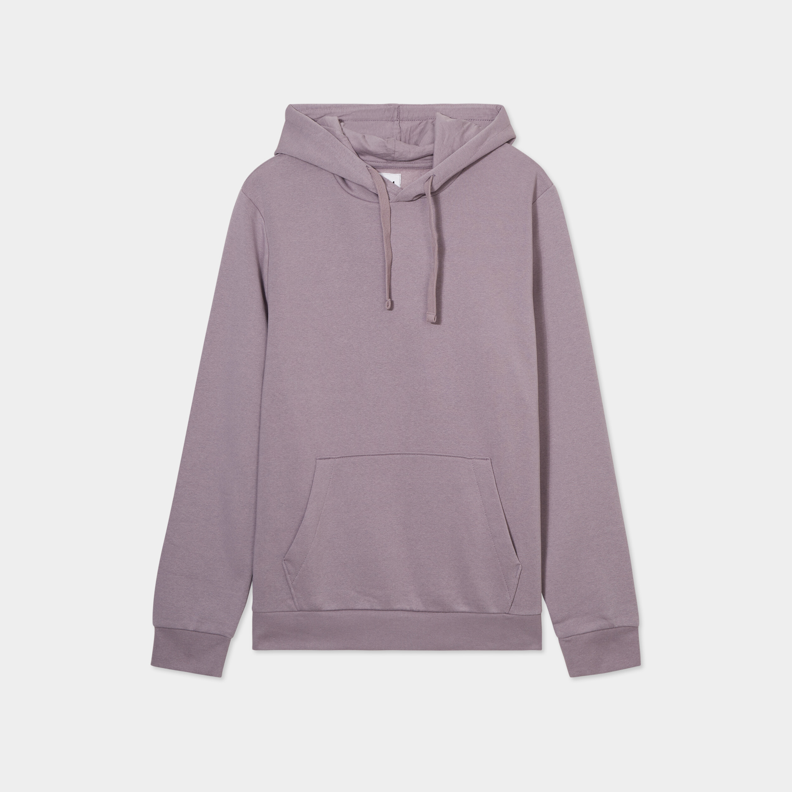 Sweat molleton à capuche hoodie parme homme | La Halle