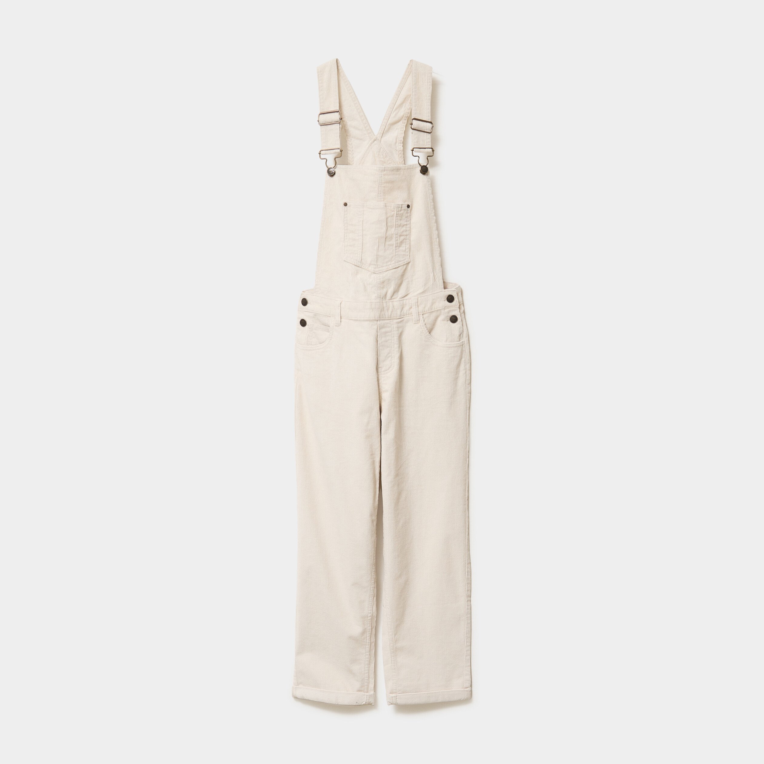 Salopette effet velours côtelé coton sable femme | La Halle