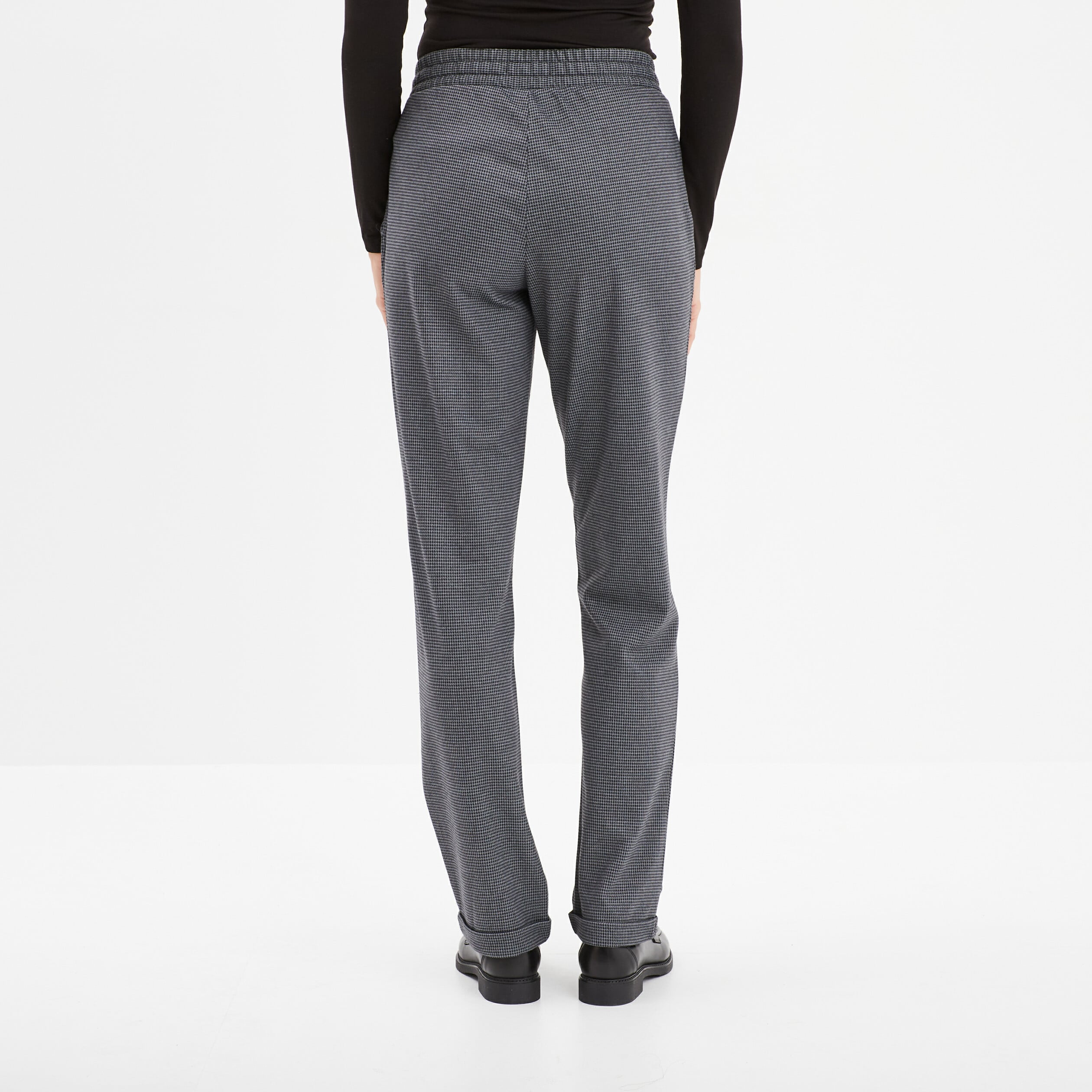 Pantalon de jogging slim gris foncé femme | La Halle