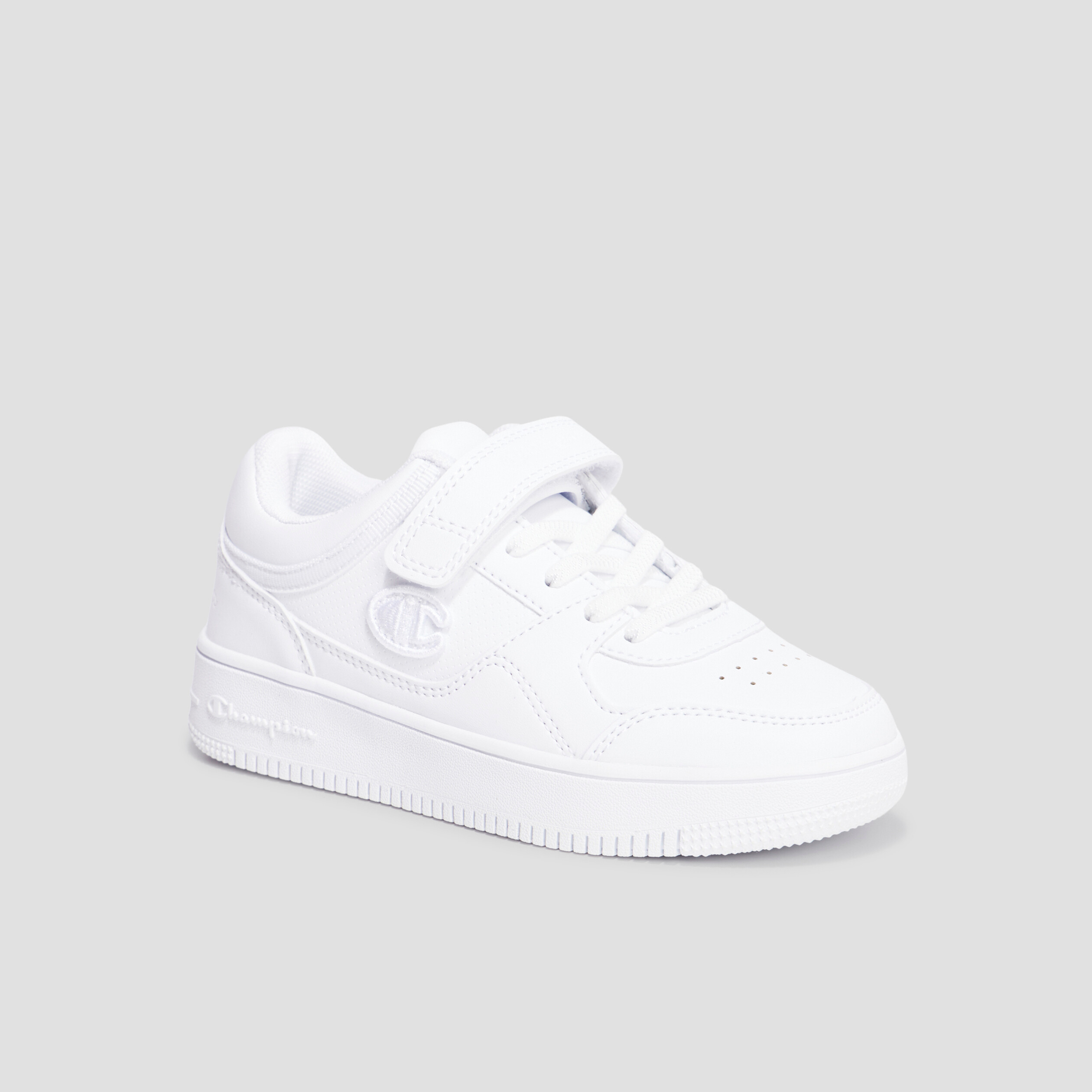 Tennis à lacets Champion RD18 LOW blanc garçon | La Halle