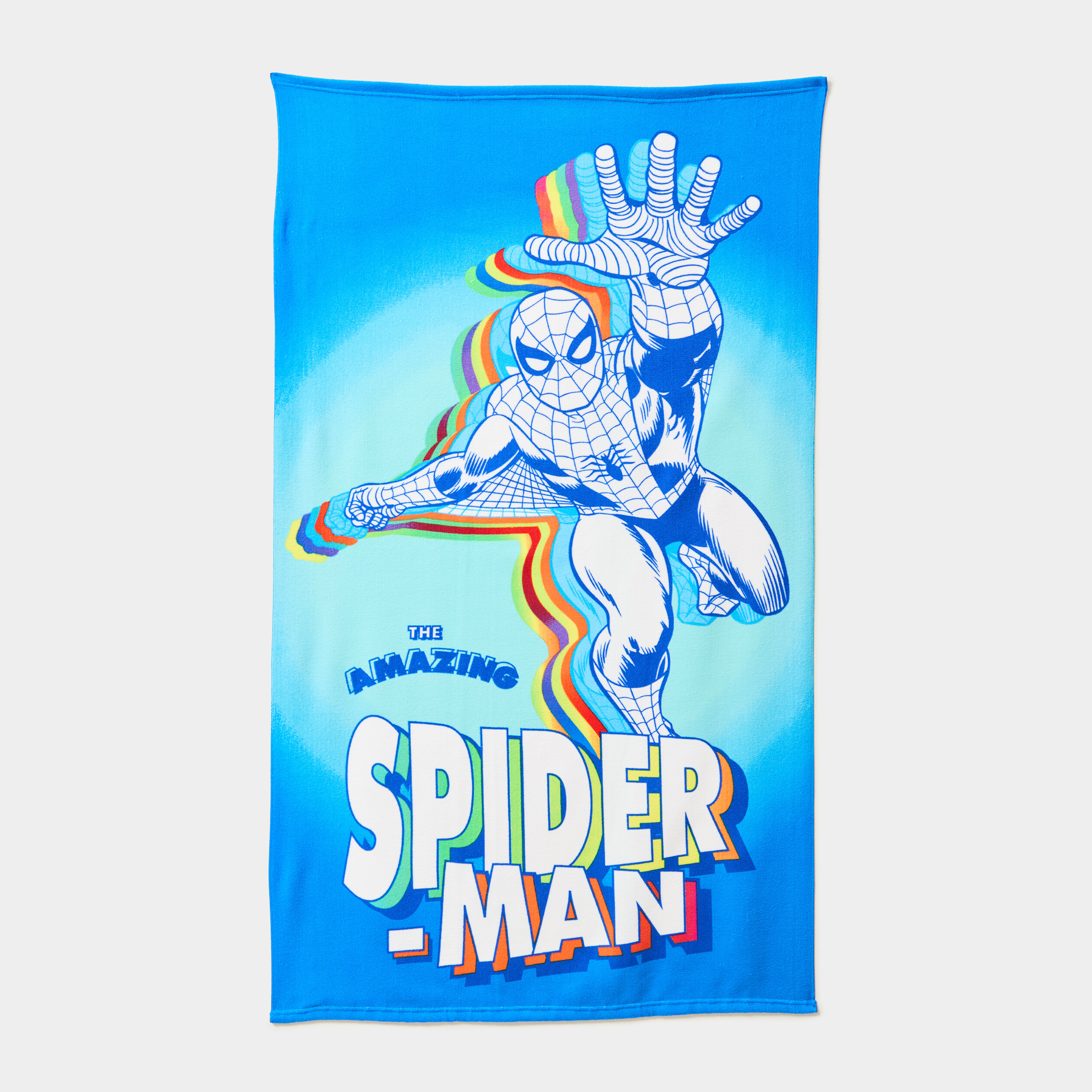Serviette de plage Spider-Man bleu garçon | La Halle