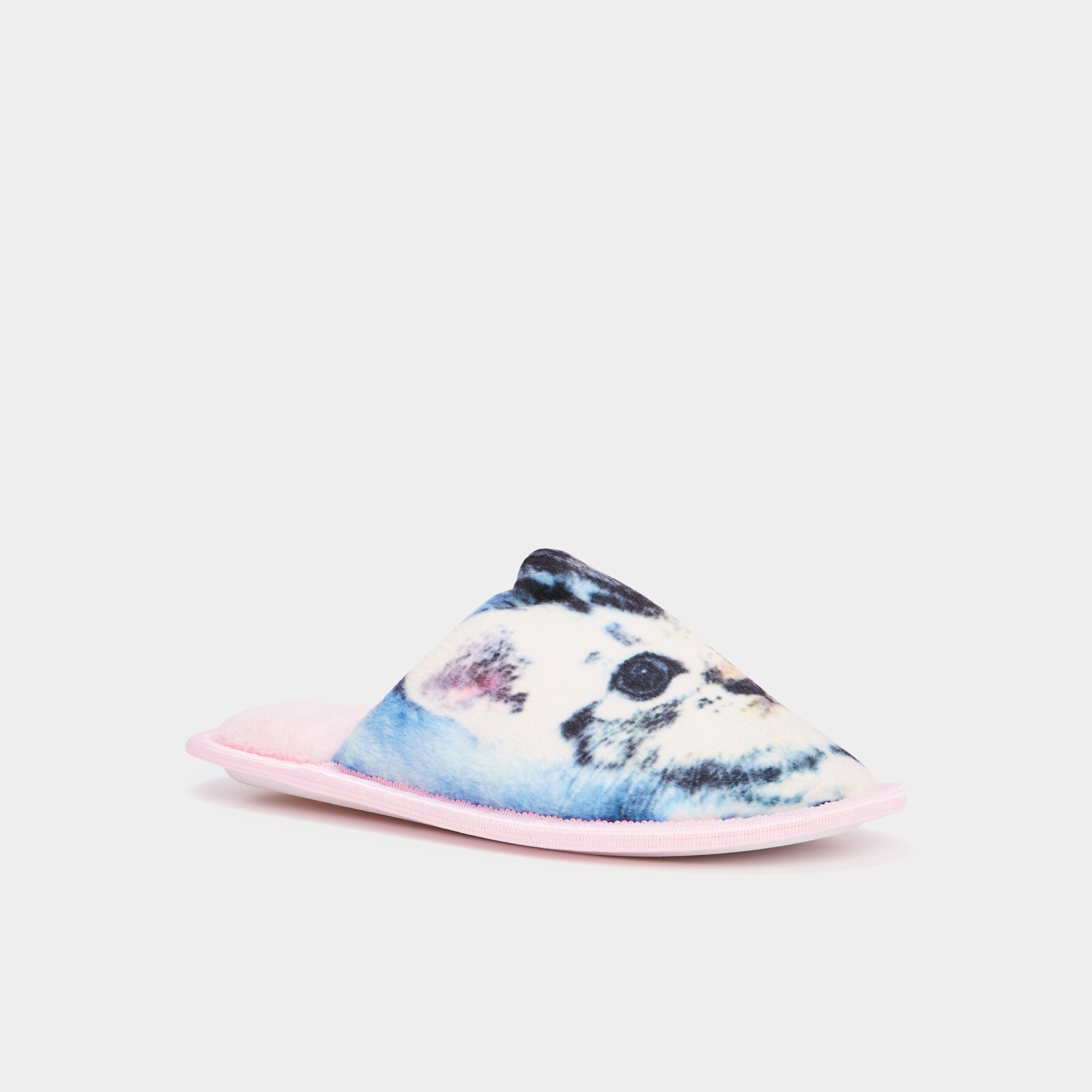 Chaussons mules rose fille | La Halle
