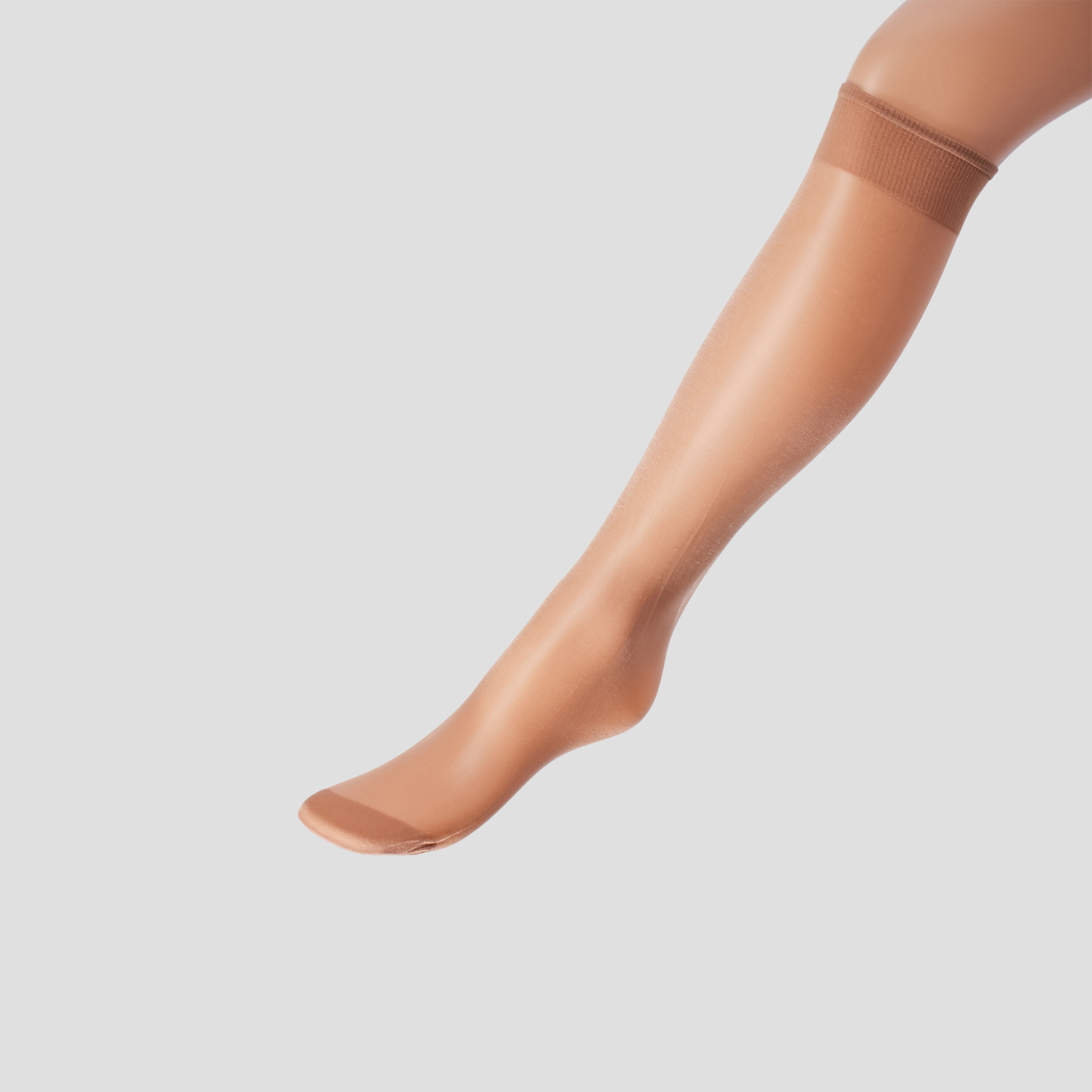 Lot 2 paires mi-bas beige femme | La Halle