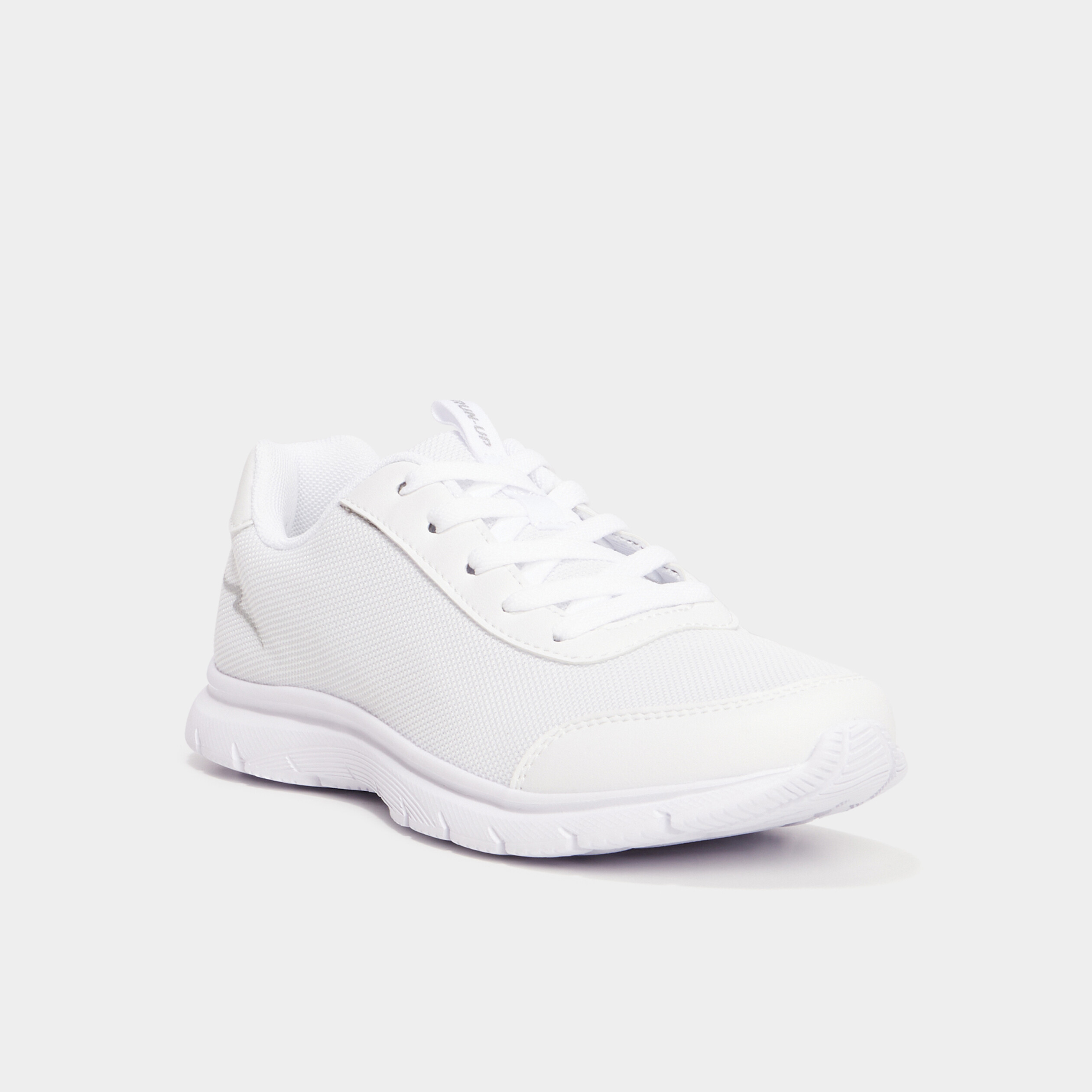 Baskets running Run-Up blanc femme | La Halle