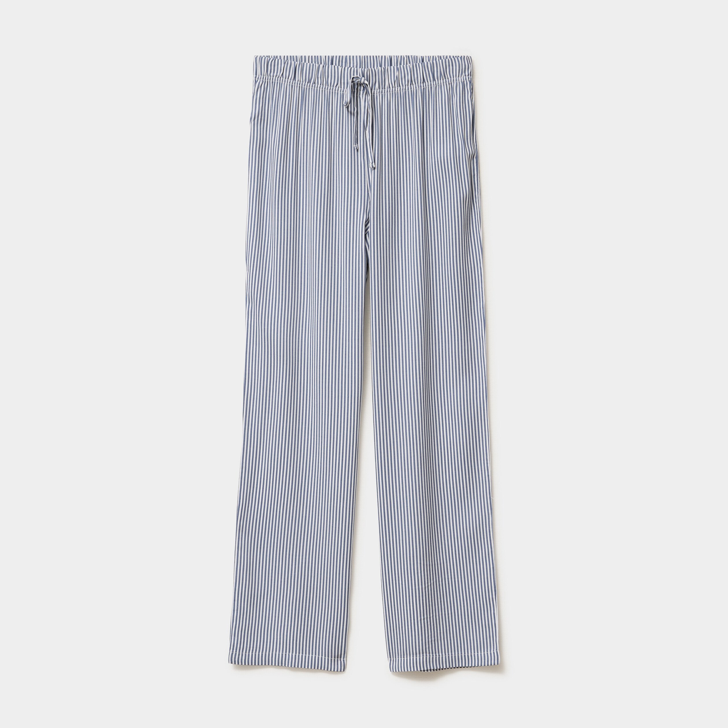 Pantalon de pyjama fluide blanc femme | La Halle
