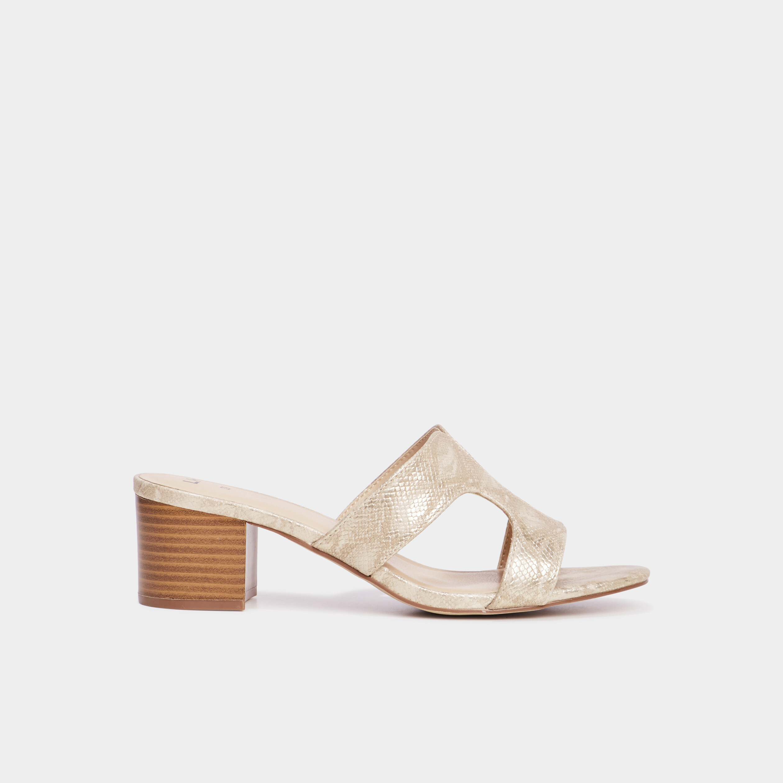 Mules à talons multicolore femme | La Halle