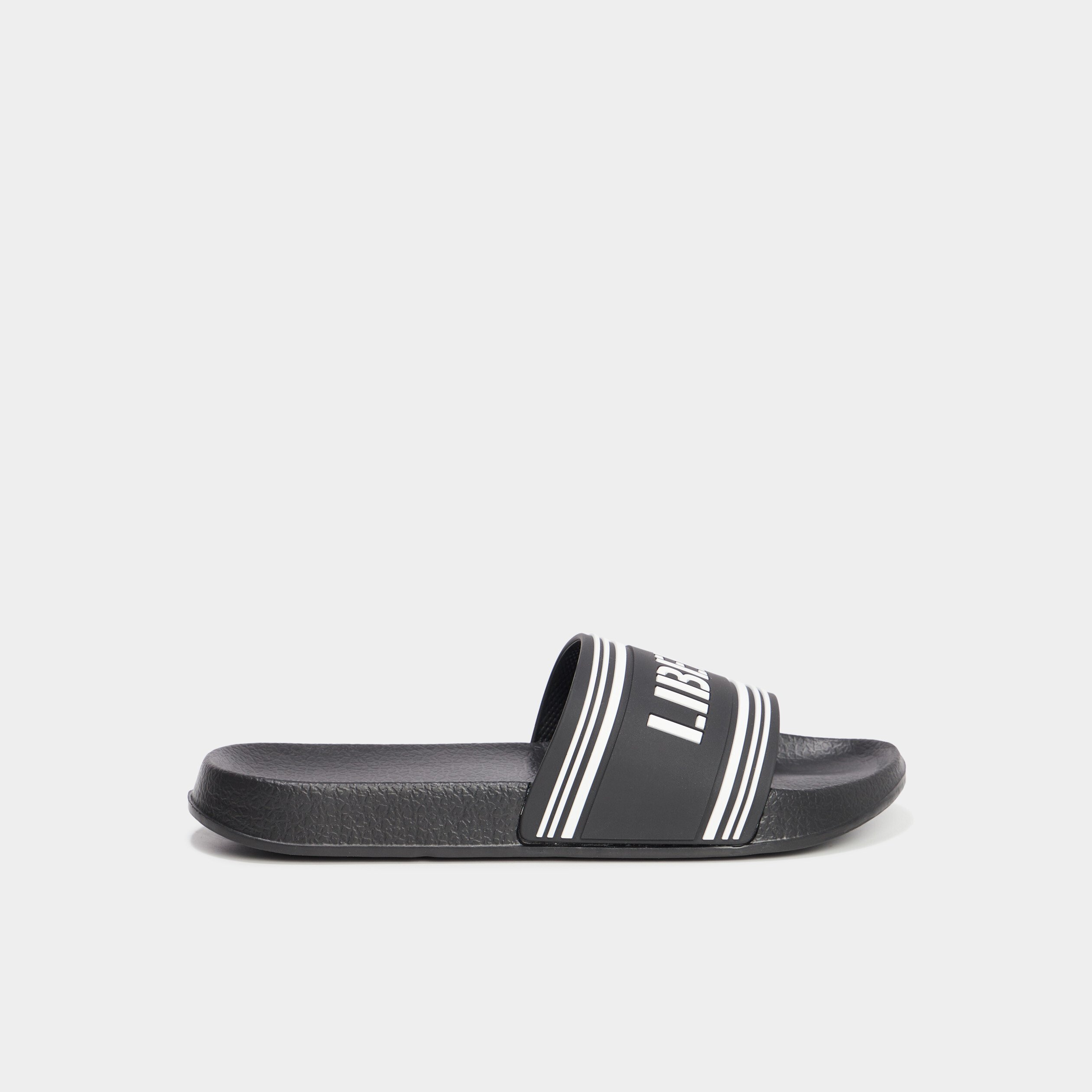 Claquettes Liberto noir garçon | La Halle