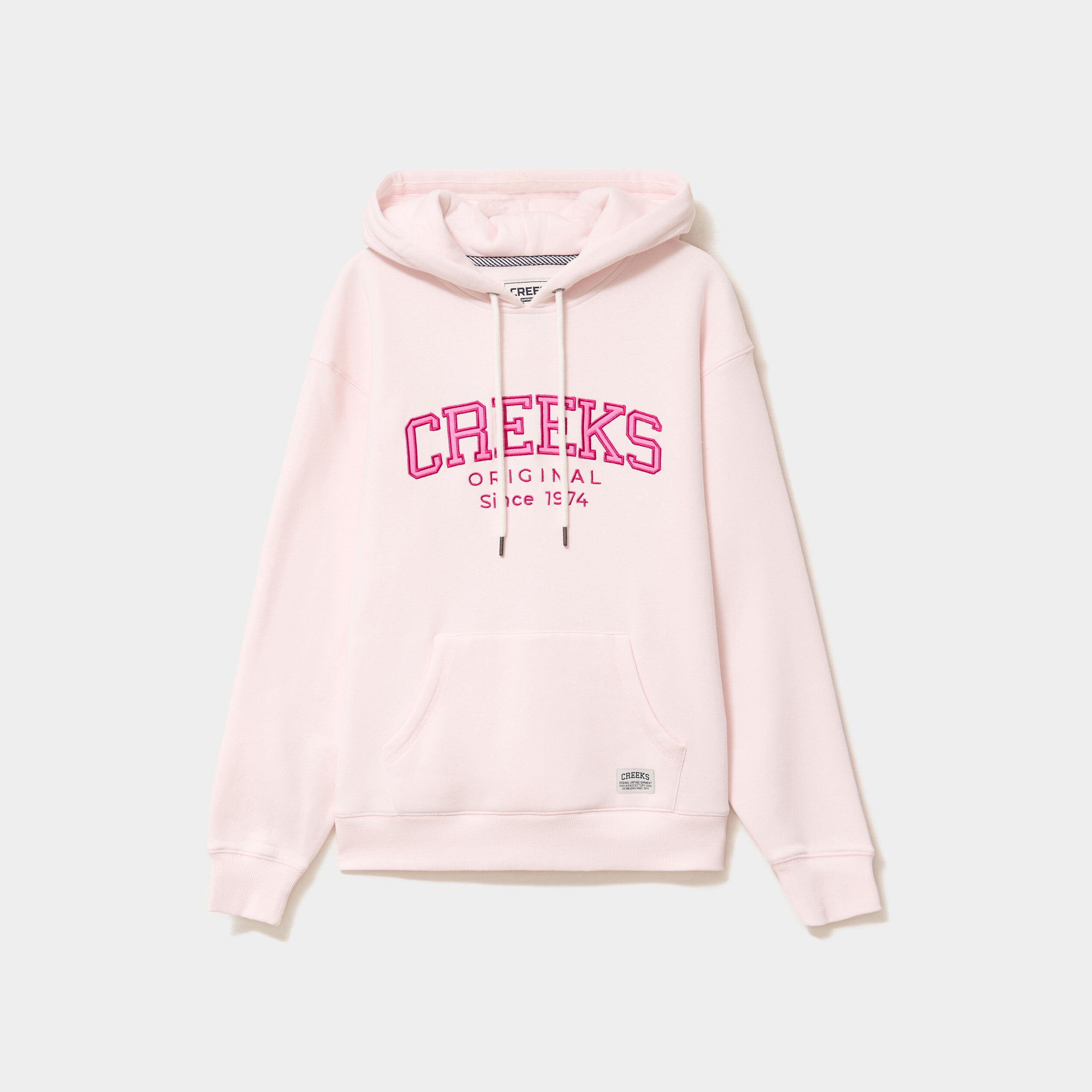 Sweat à capuche hoodie rose clair femme | La Halle