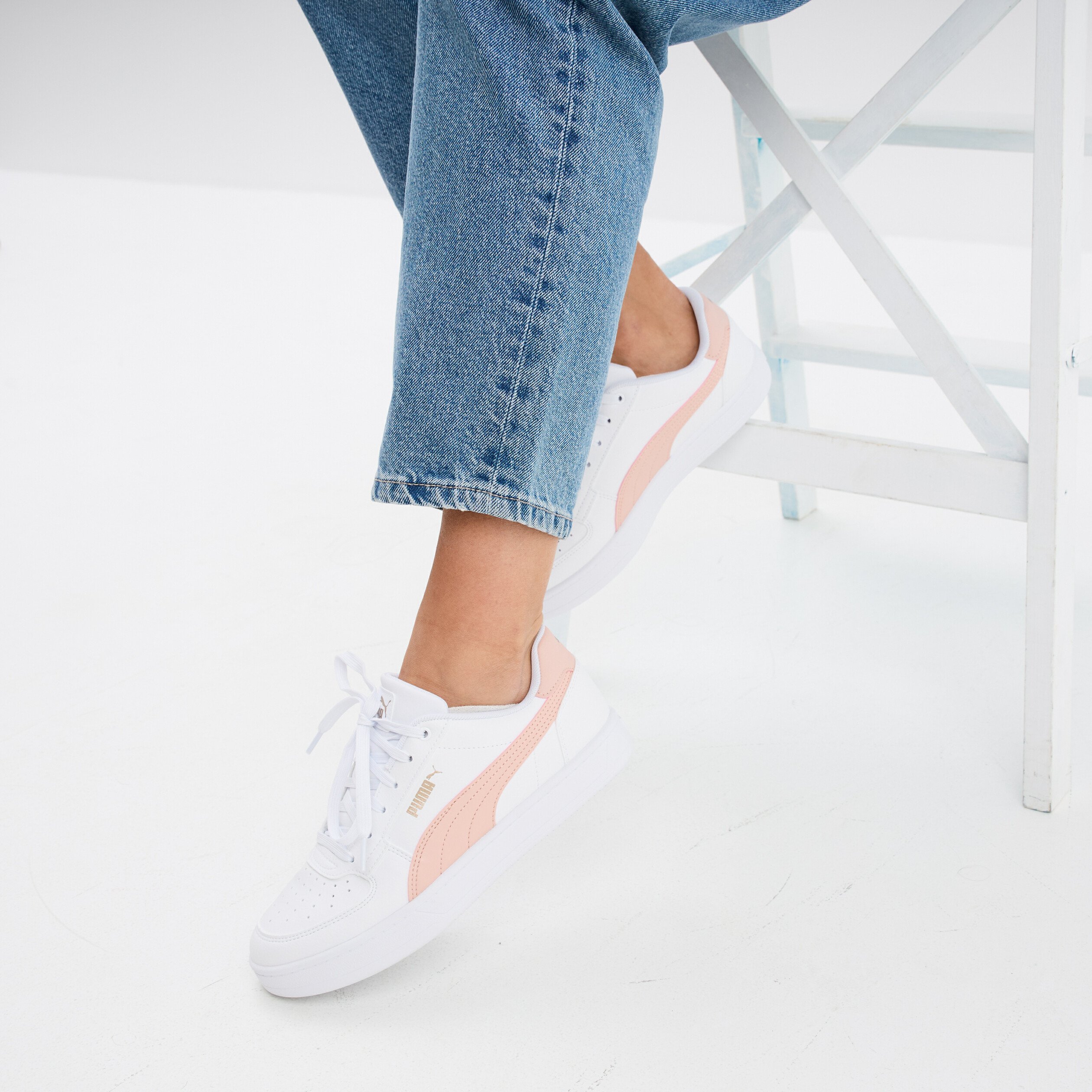Tennis basses à lacets Puma Caven 2.0 rose pastel femme | La Halle