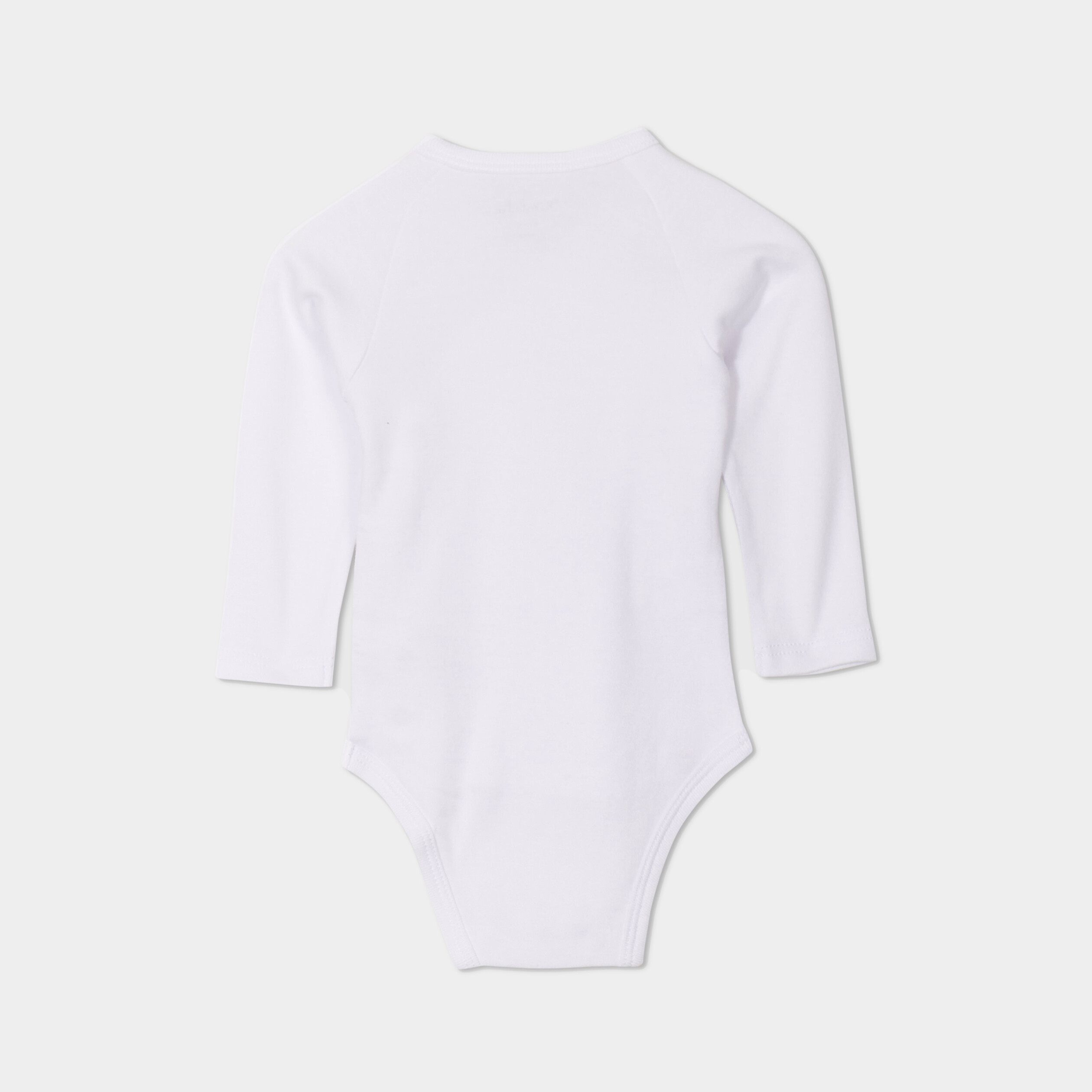 Ensemble pyjama et body effet velours blanc bébé | La Halle
