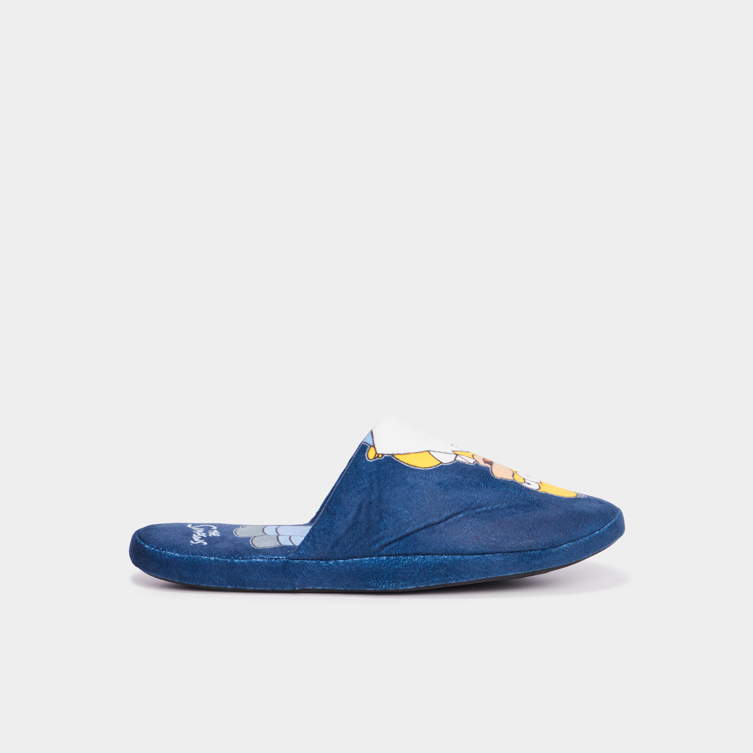 Chaussons mules Les Simpson Homer multicolore homme | La Halle