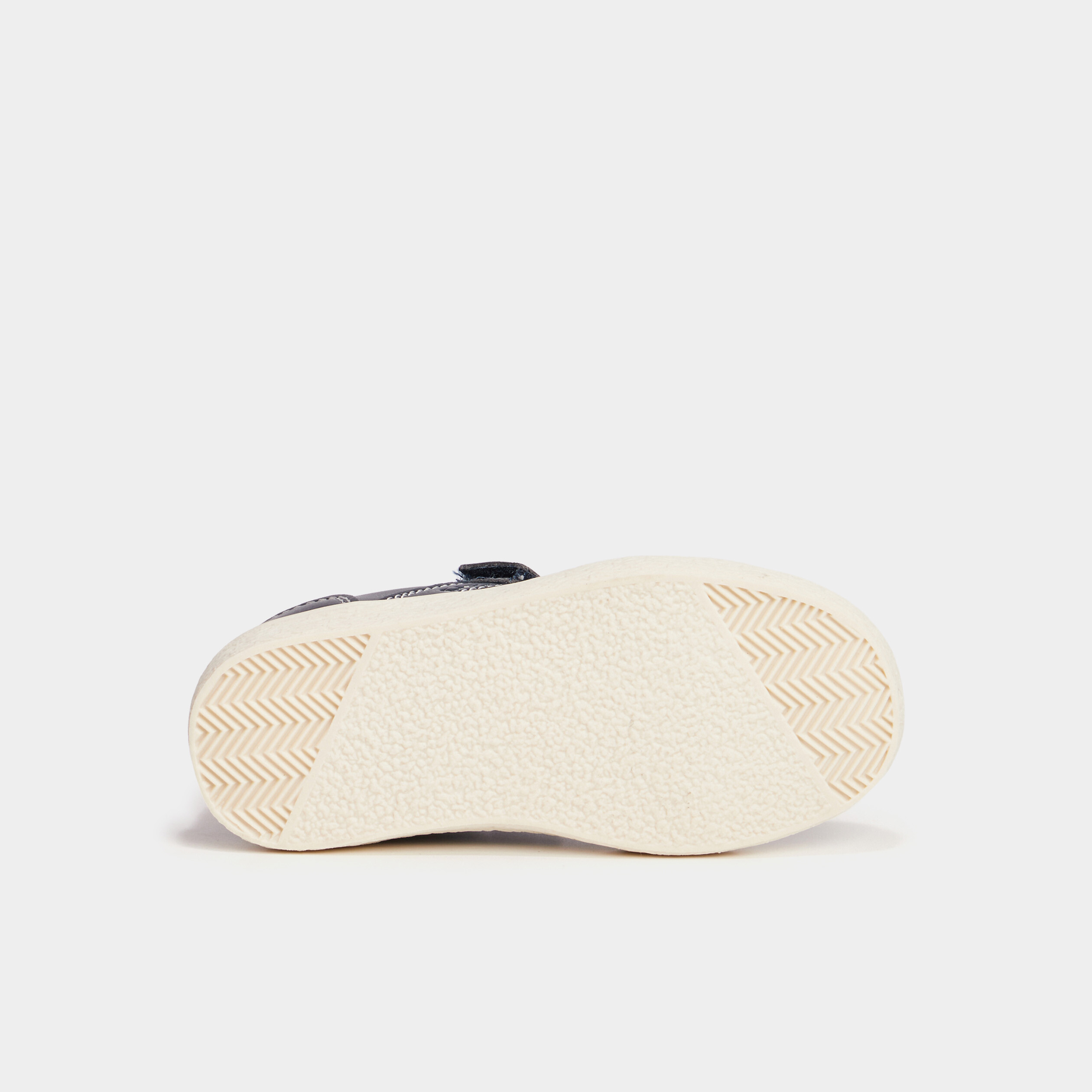 Tennis basses à scratchs bleu marine garçon | La Halle