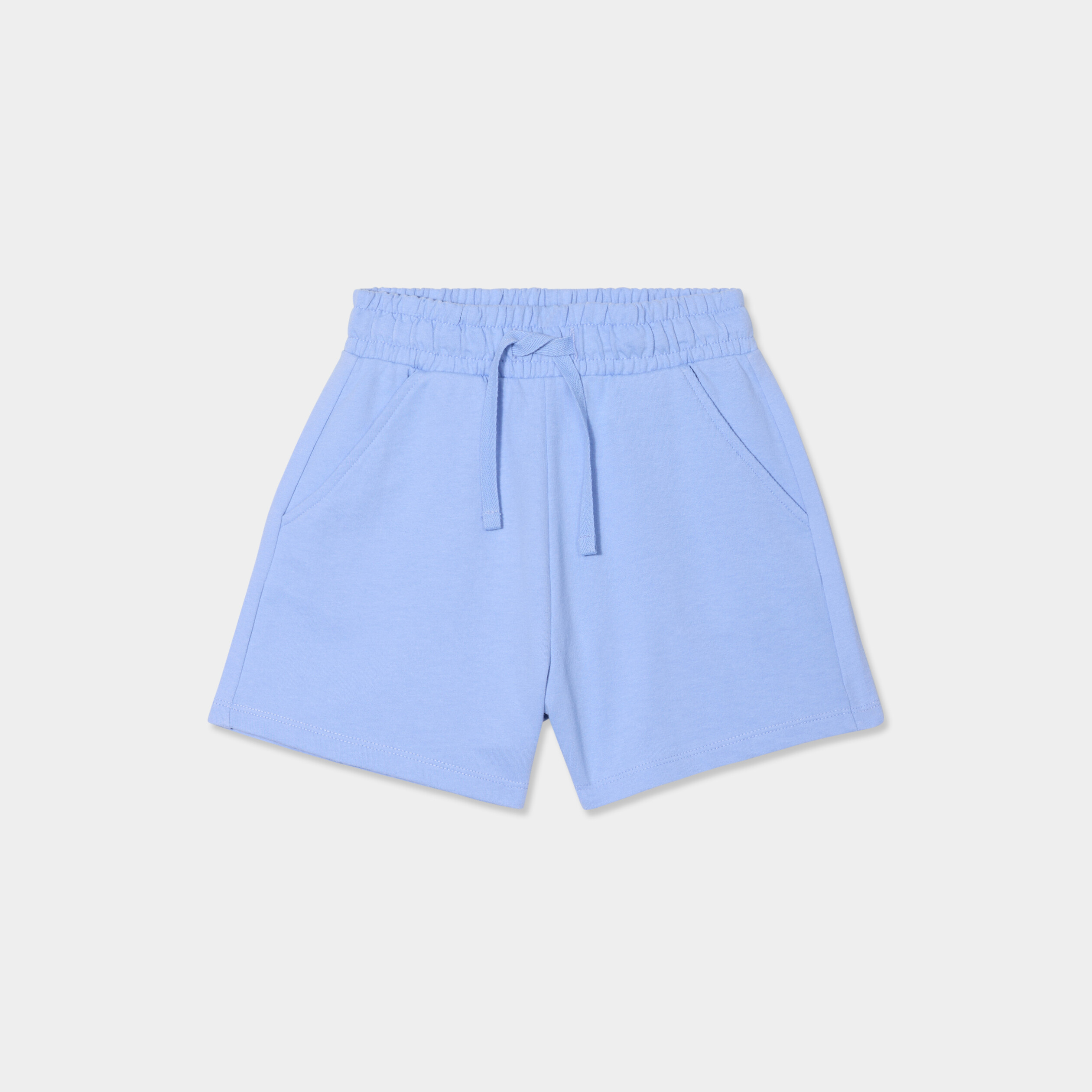 Short de jogging taille élastiquée bleu clair fille | La Halle