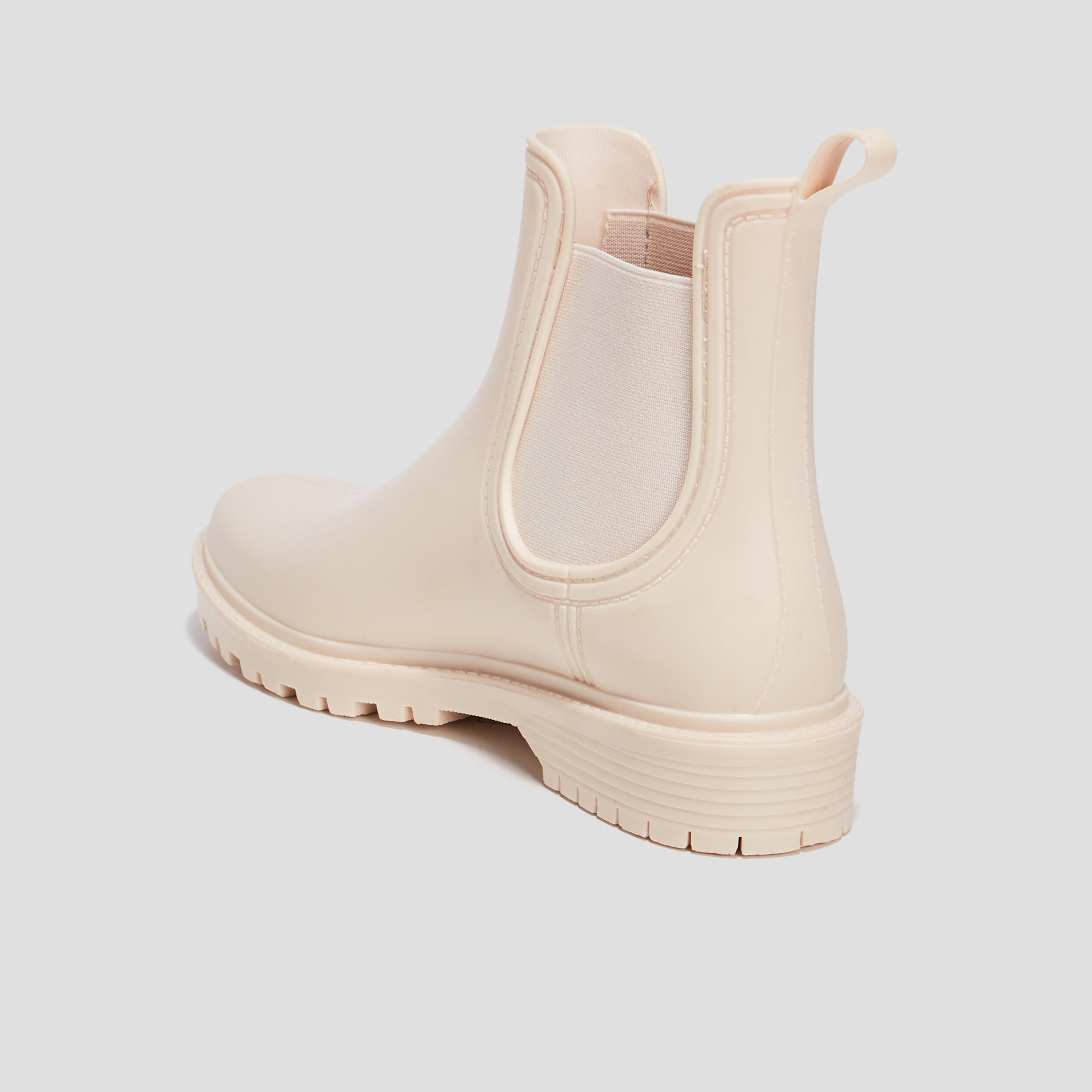 Bottines de pluie chelsea sable femme | La Halle