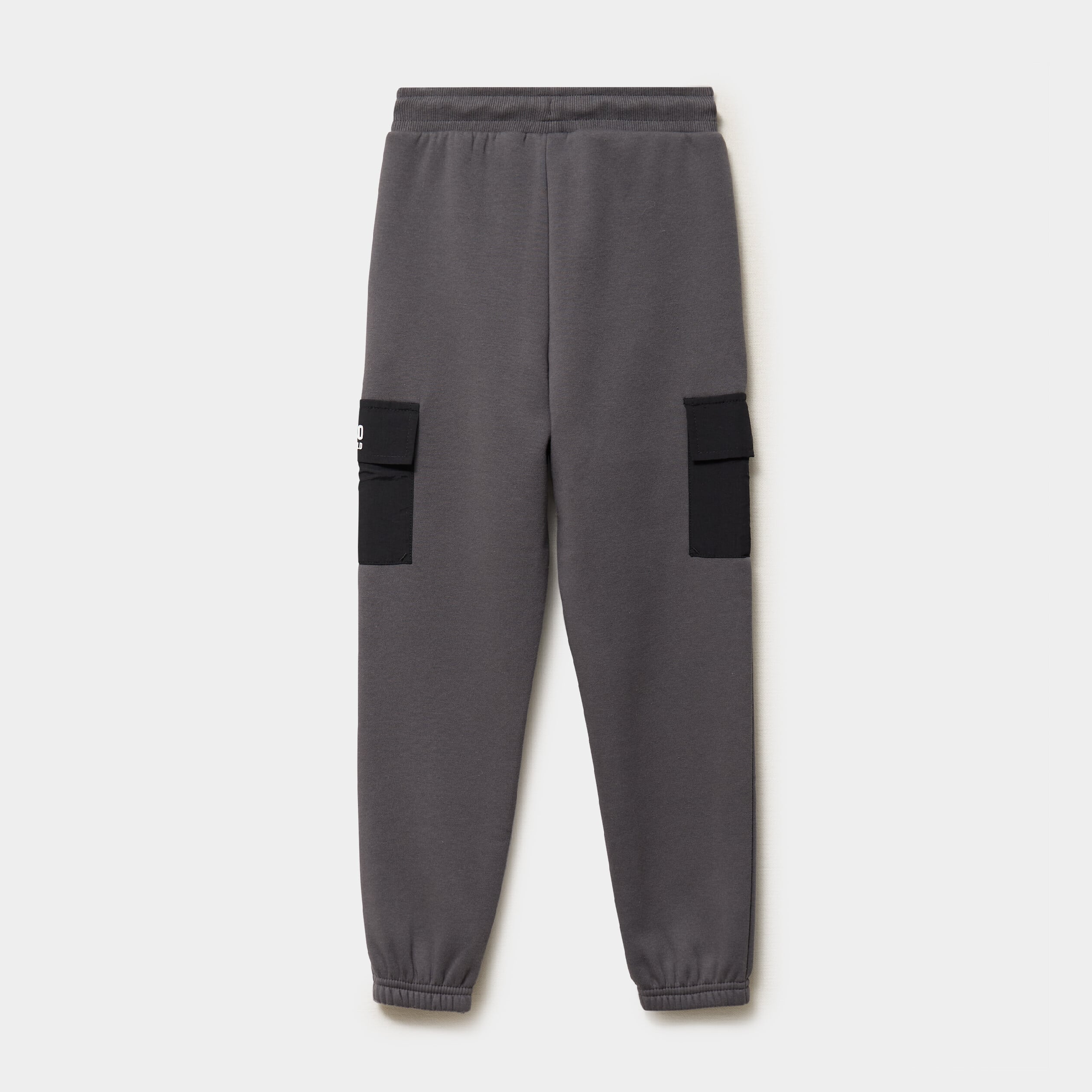 Pantalon de jogging droit doublé chaud gris foncé garçon | La Halle