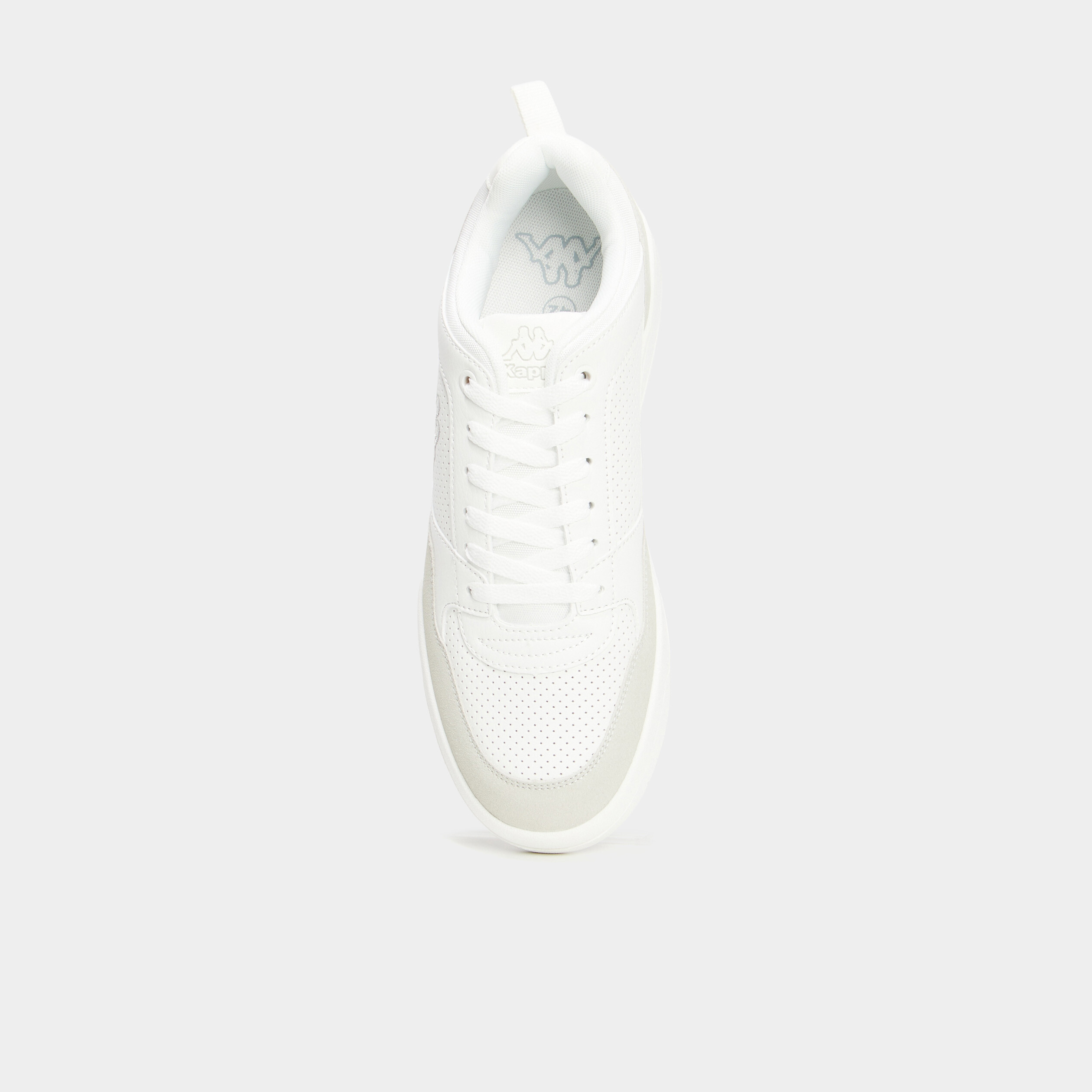 Tennis basses à lacets Kappa blanc homme | La Halle