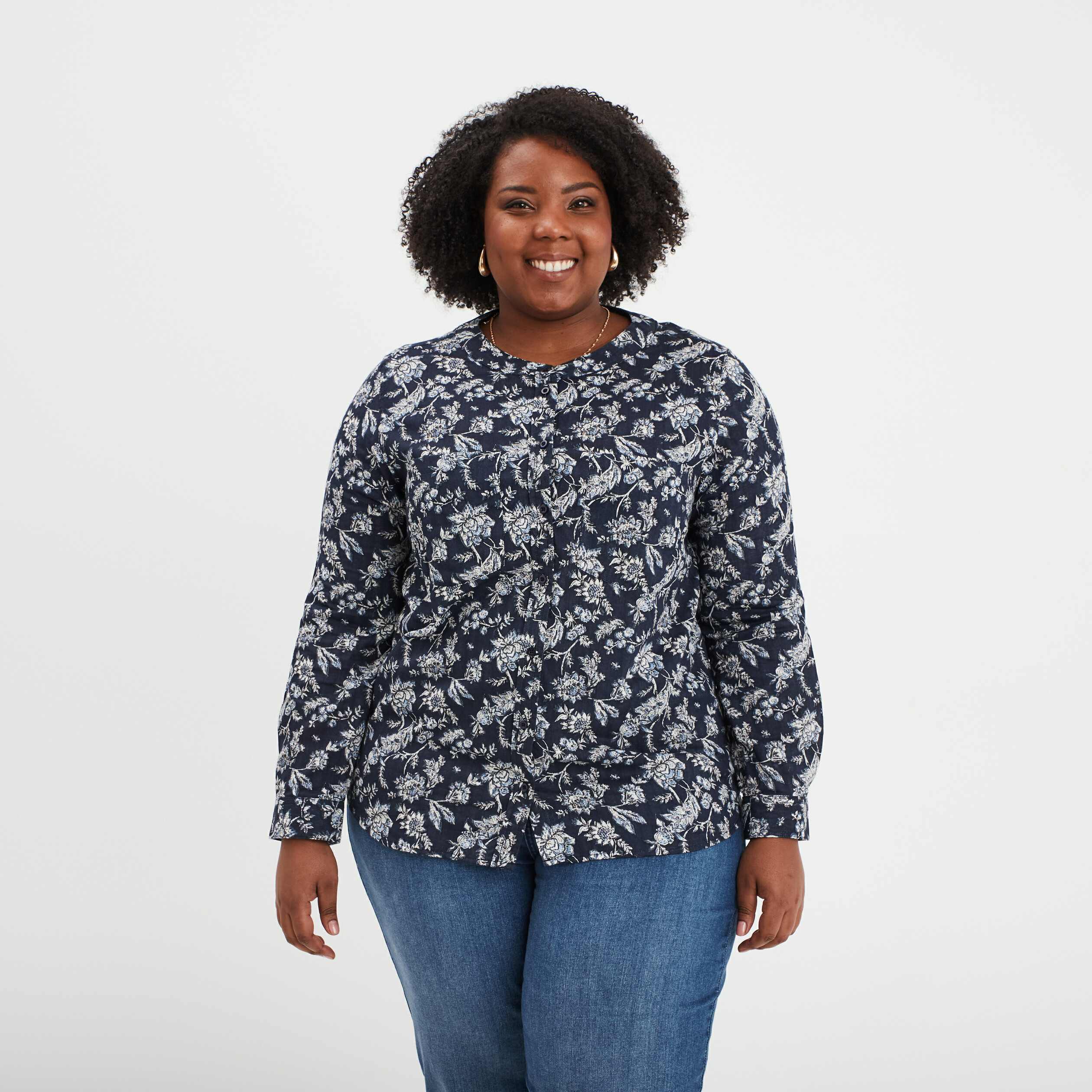 Pantalon top straight taille haute Modavista