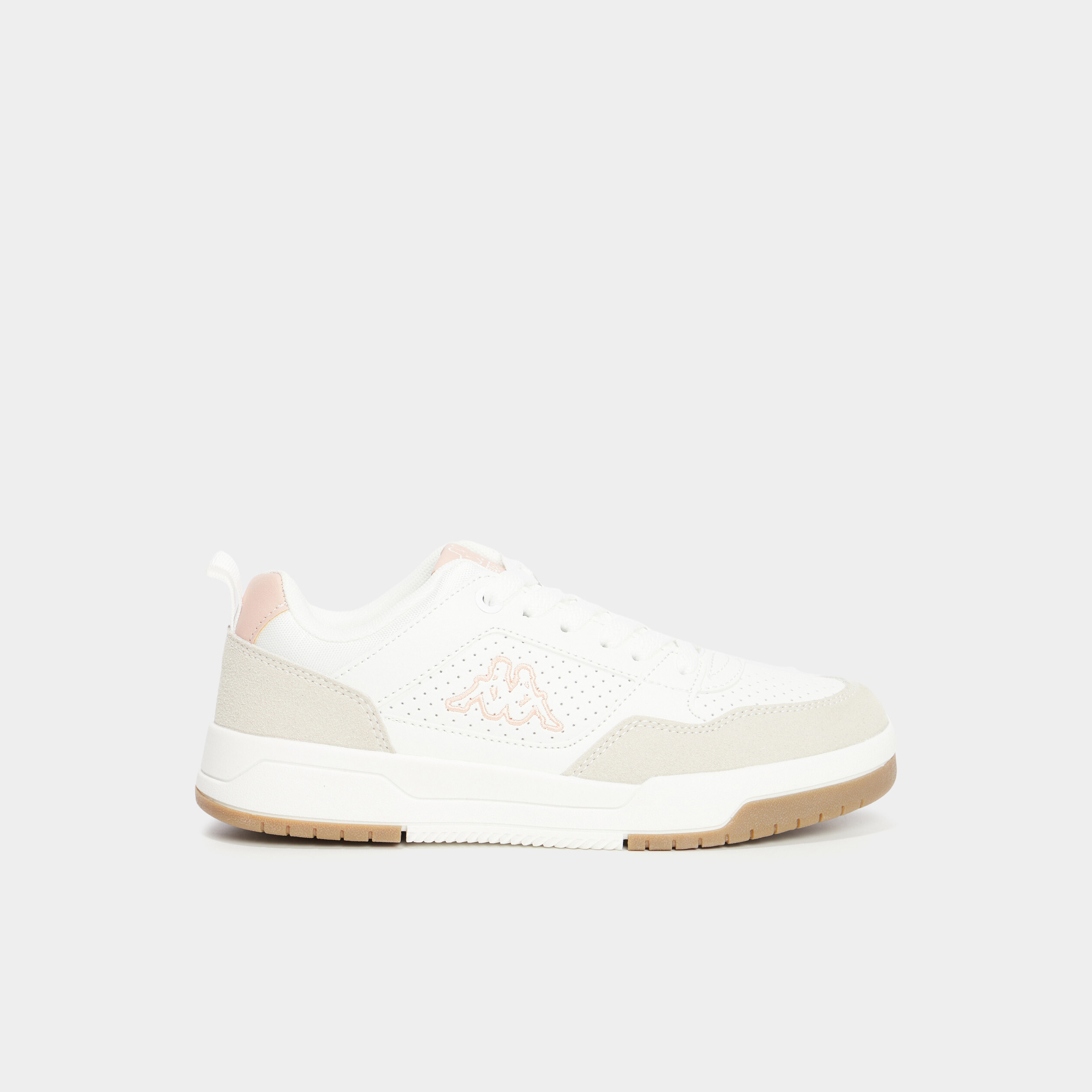 Tennis basses avec lacets Kappa vieux rose femme | La Halle