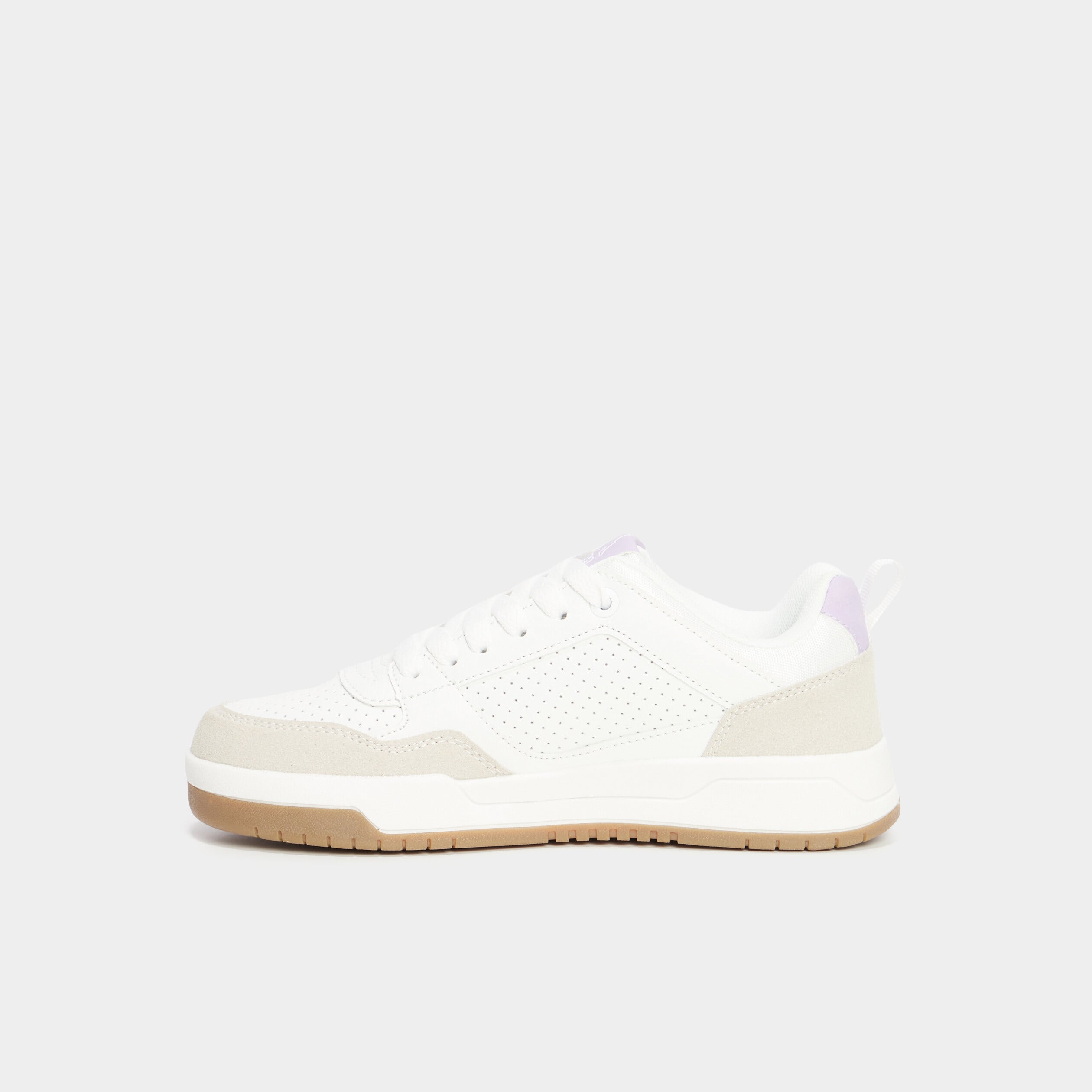 Tennis basses lacets Kappa violet fille | La Halle