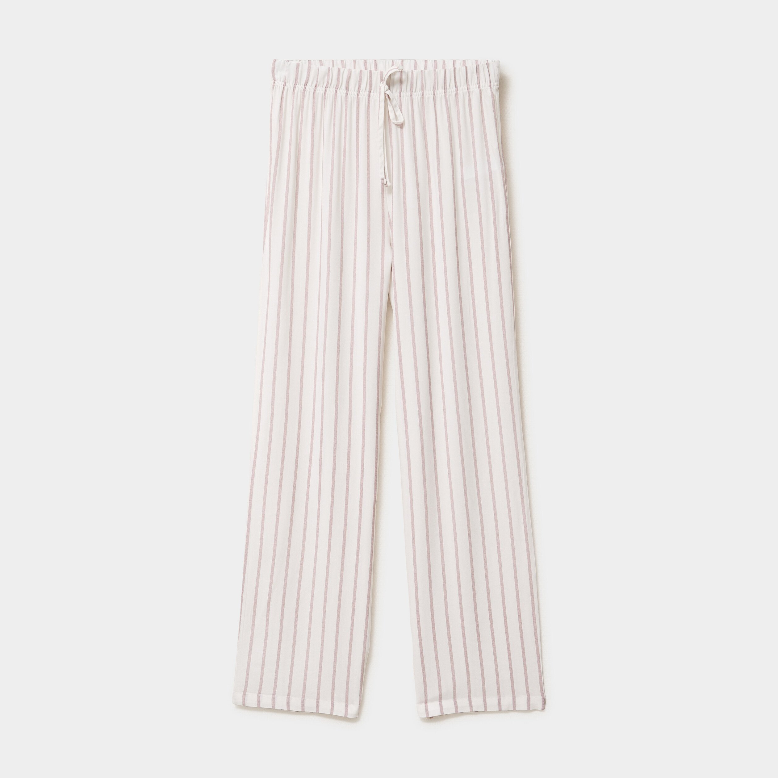 Pantalon de pyjama fluide ecru femme | La Halle