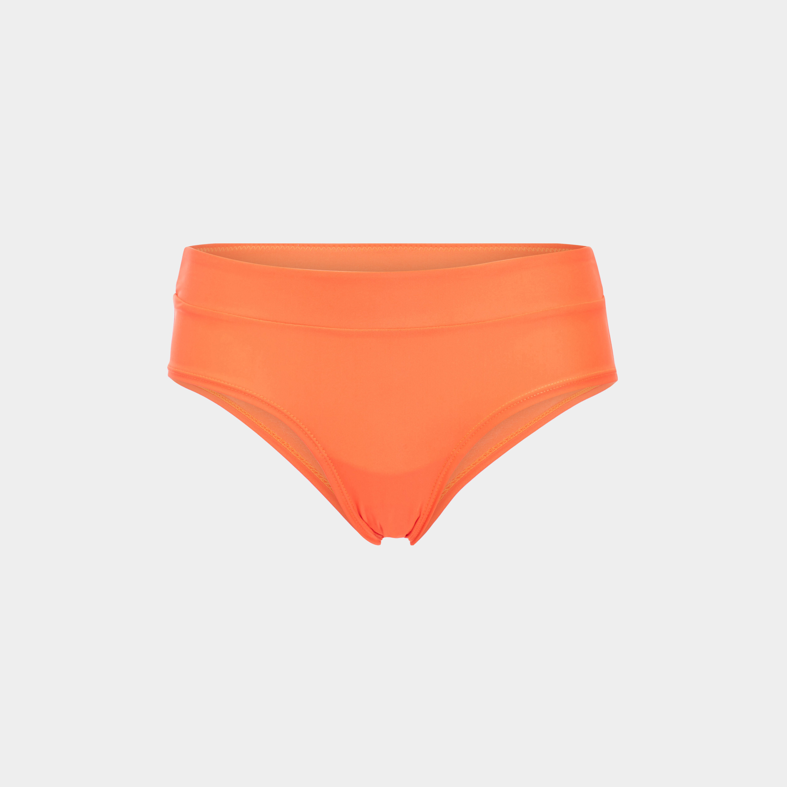 Bas de maillot de bain shorty orange corail femme | La Halle