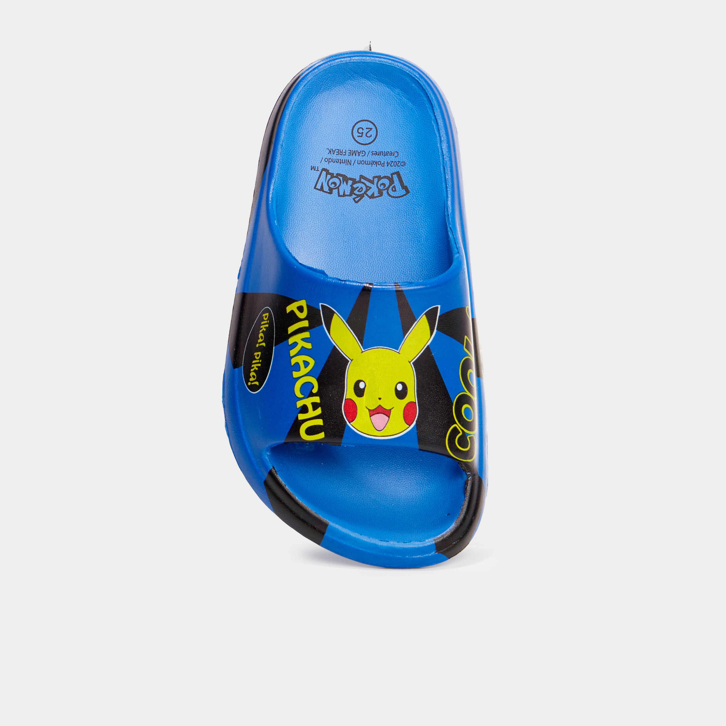 Claquettes Pokémon Pikachu bleu garçon | La Halle