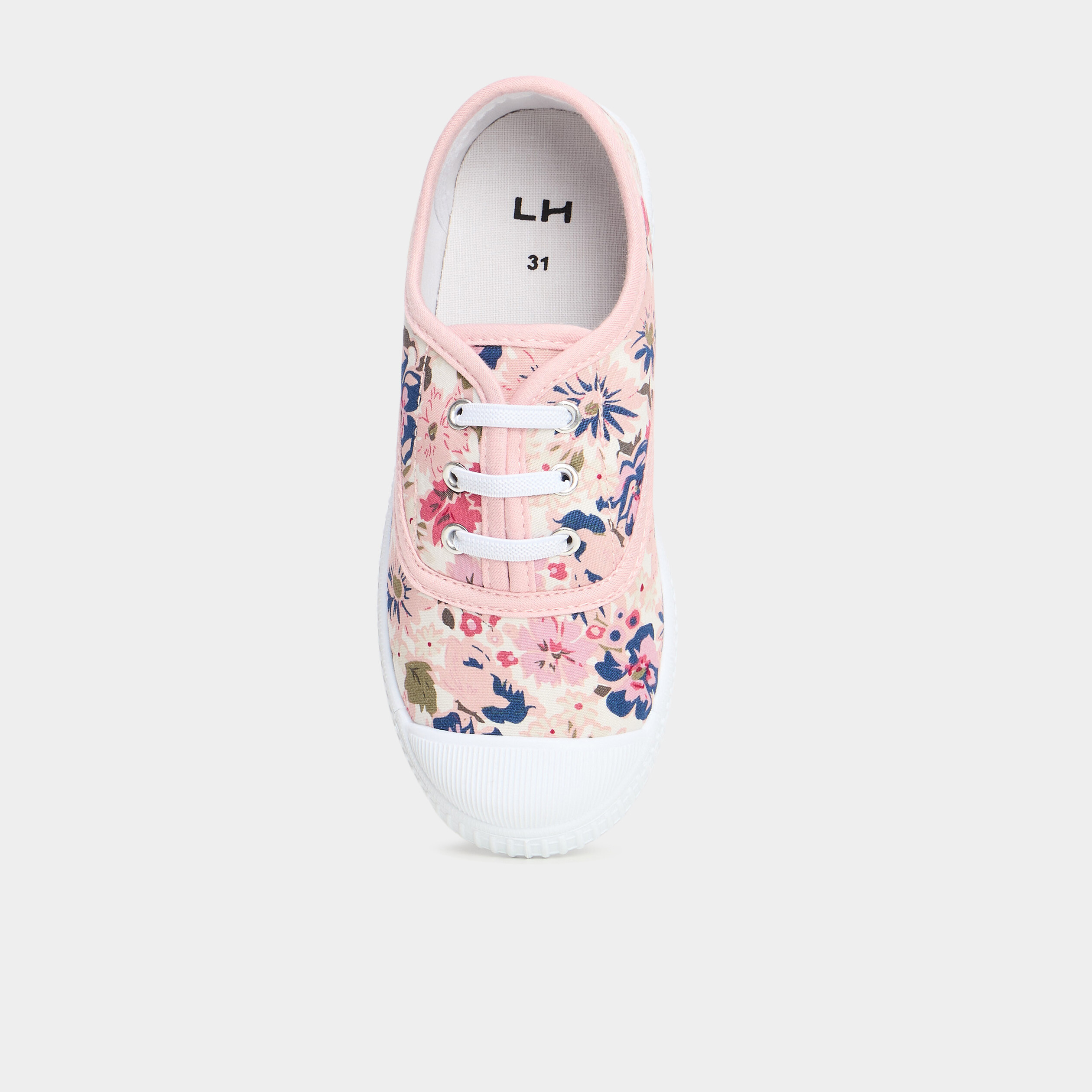 Tennis basses en toile multicolore fille | La Halle