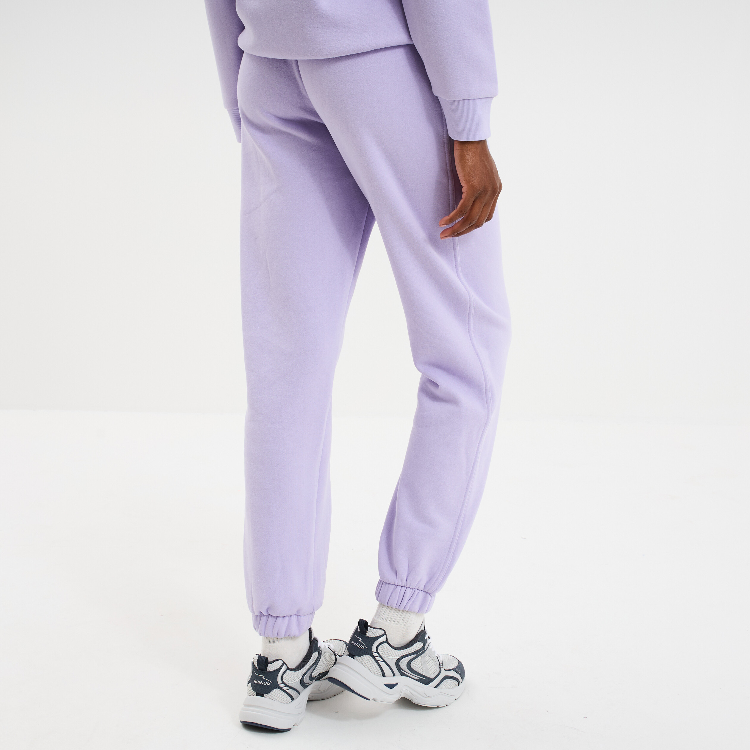 Pantalon jogging droit molleton parme femme | La Halle