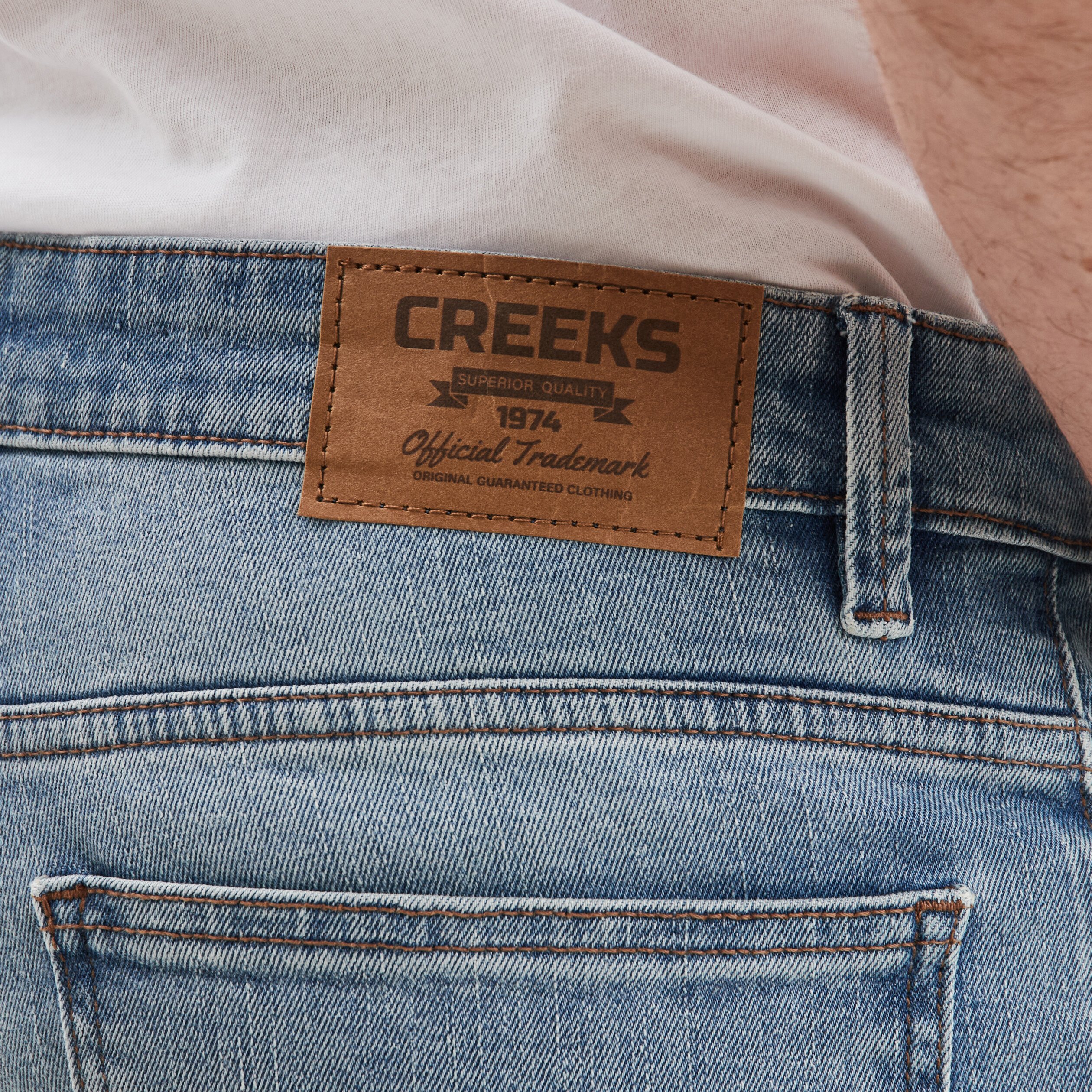 Jeans regular 5 poches denim triple stone homme | La Halle