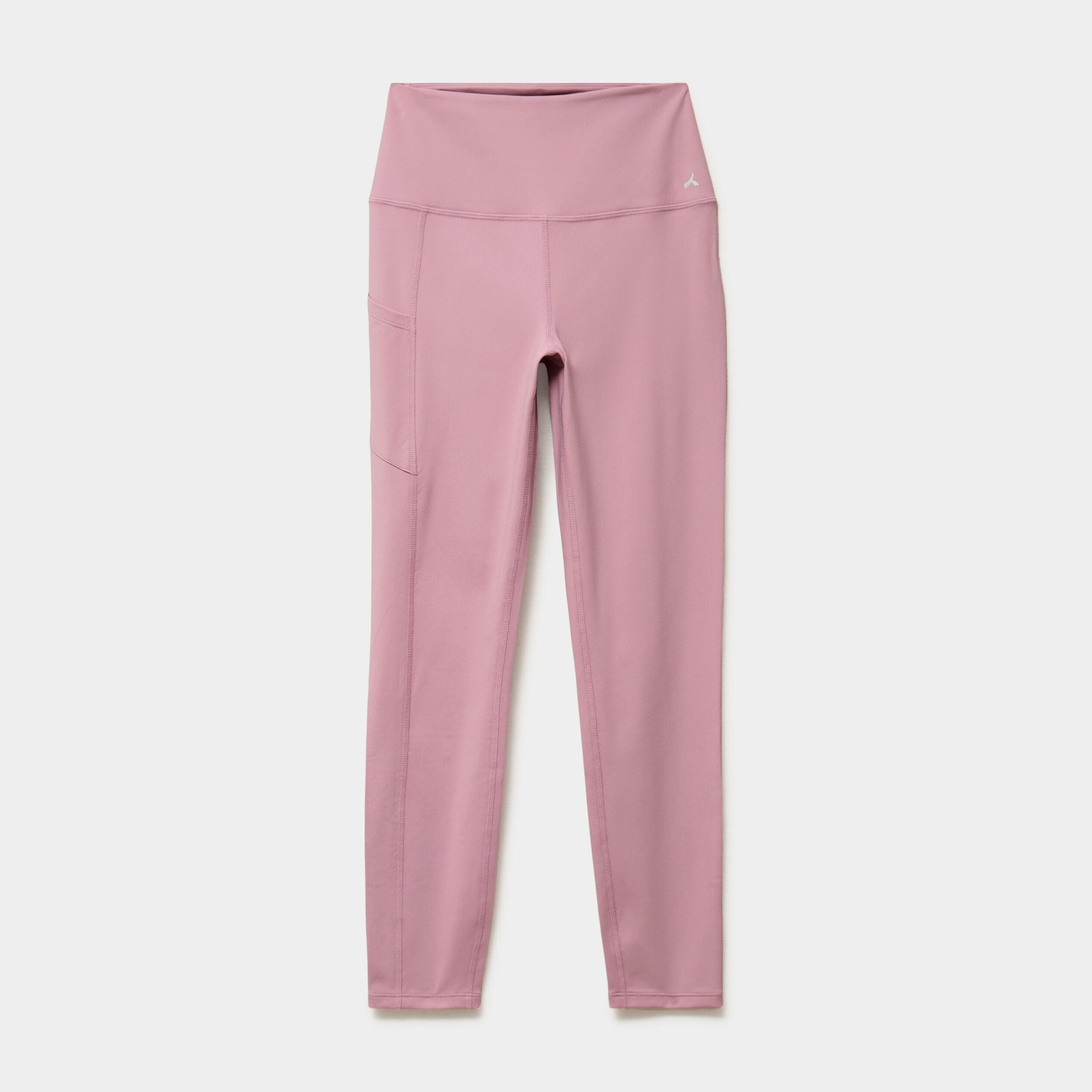 Legging de sport taille haute mauve femme | La Halle